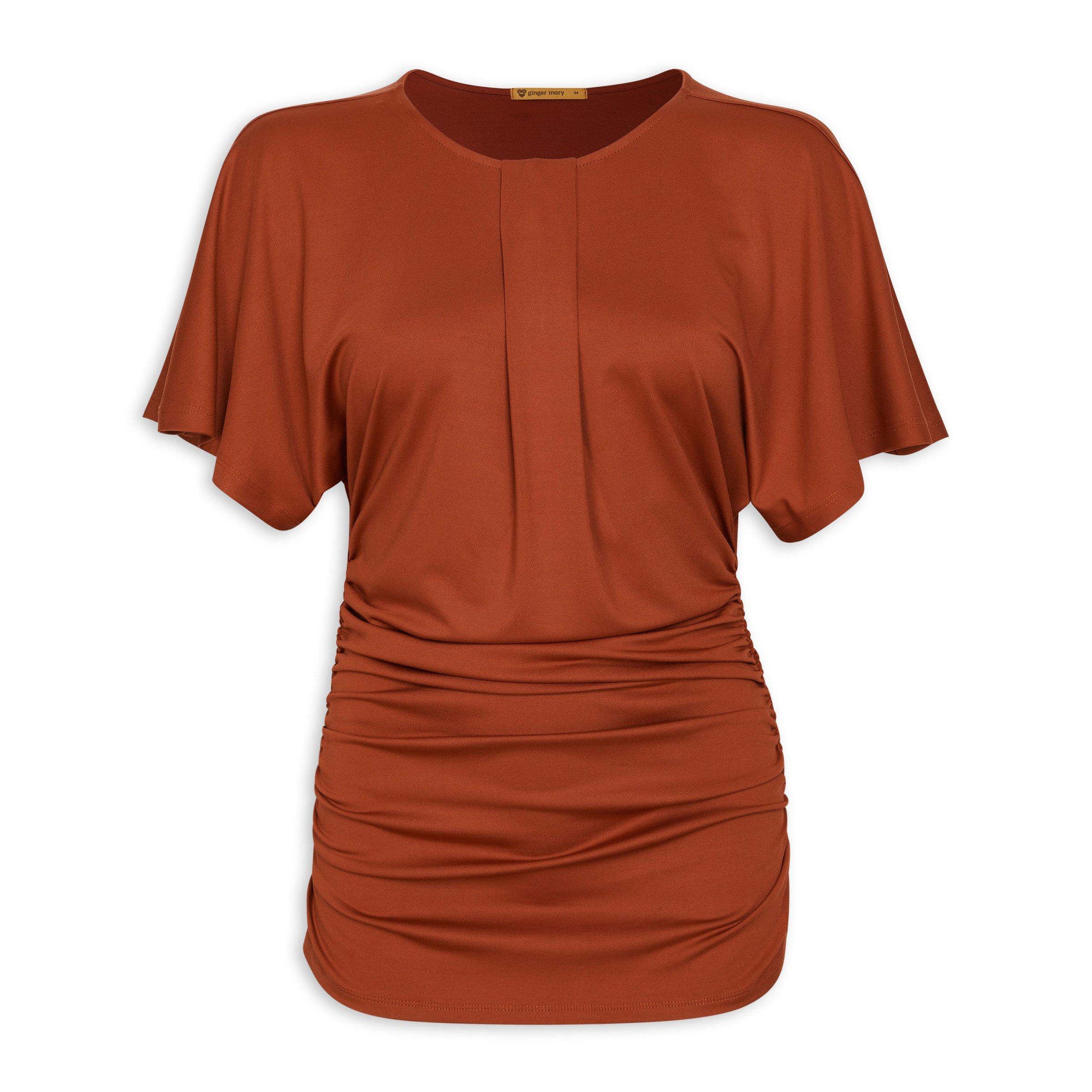 Rust Dolman Top (3153930) | Ginger Mary