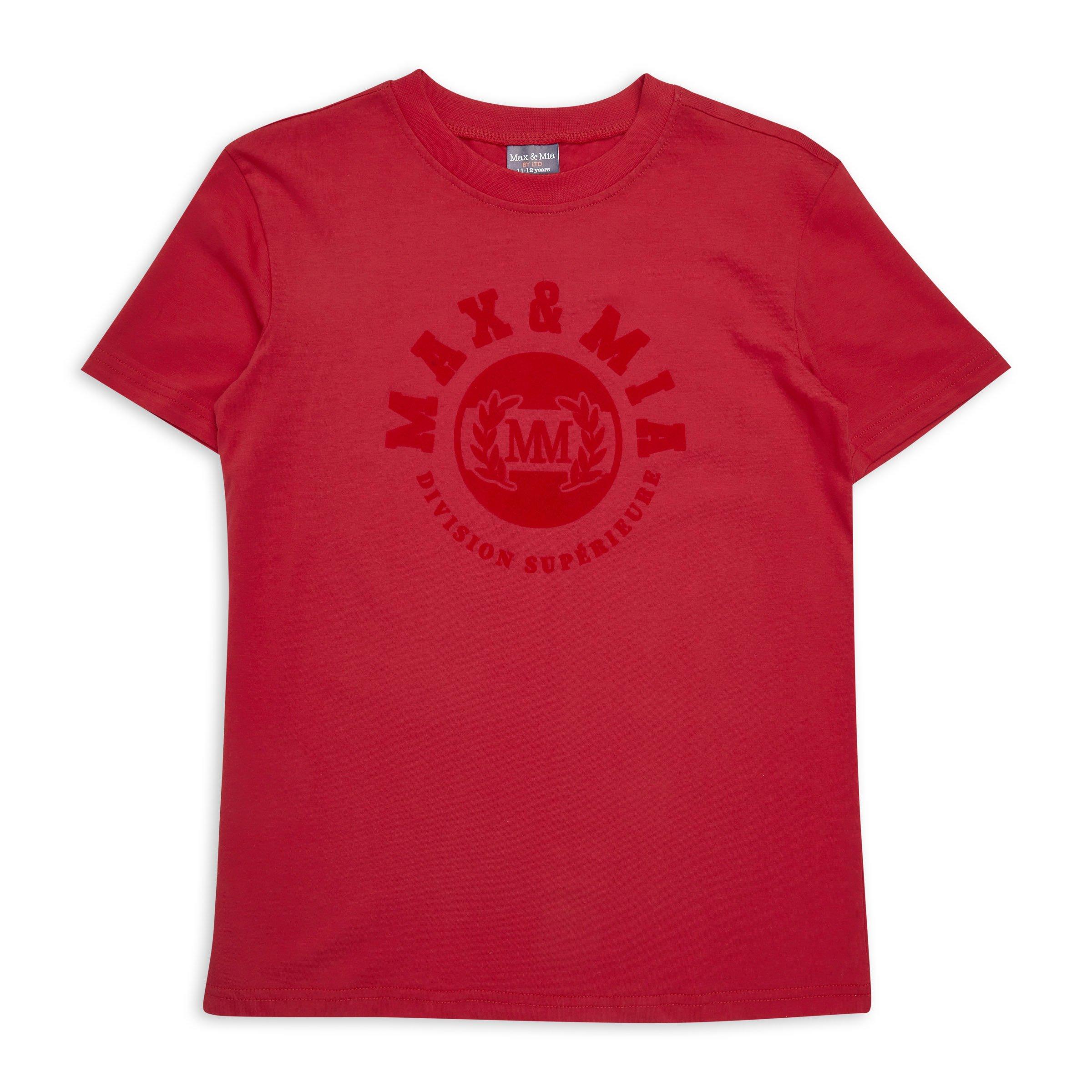 Boys Red T-shirt (3154000) | Max & Mia