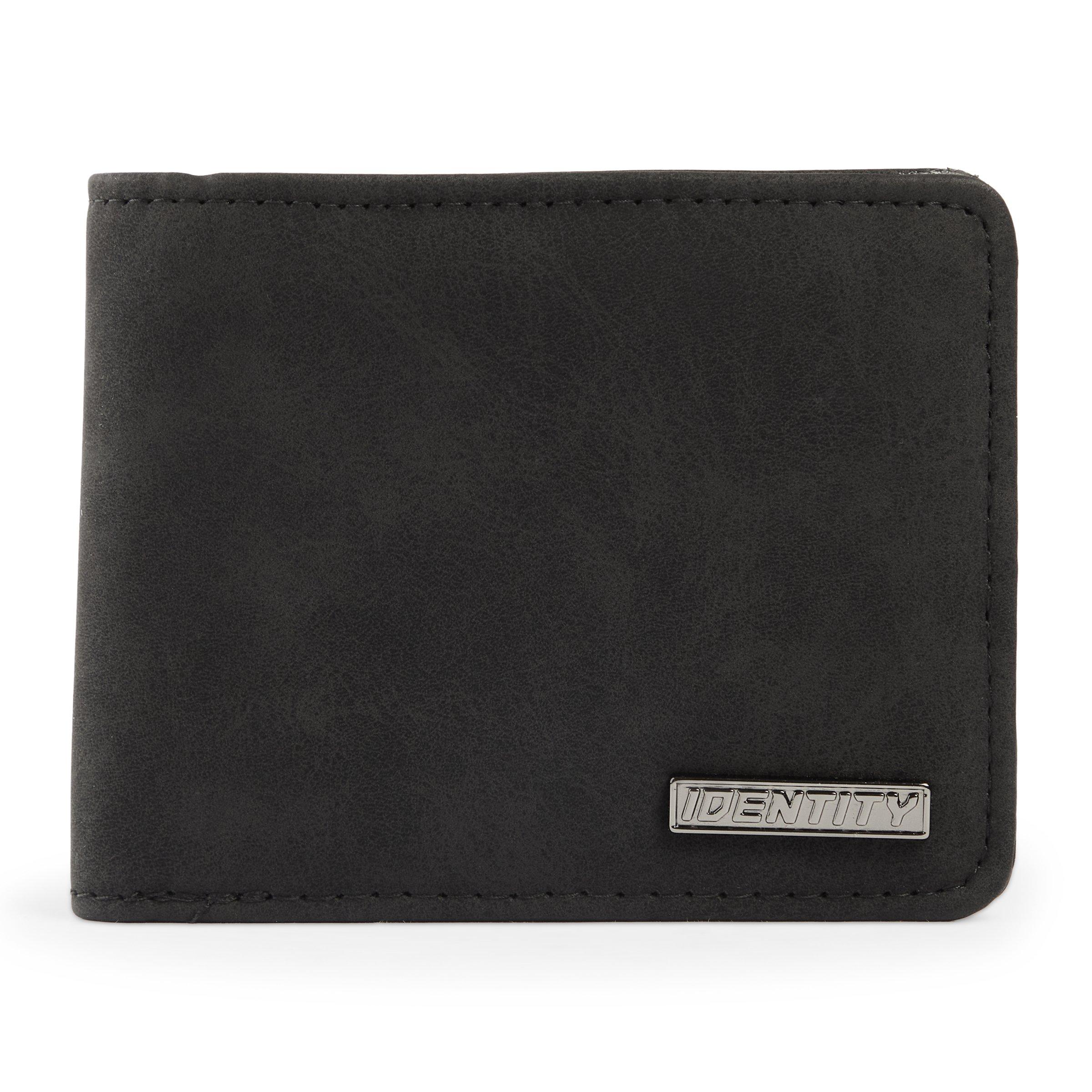 Black Fold Over Wallet (3154095) | Identity