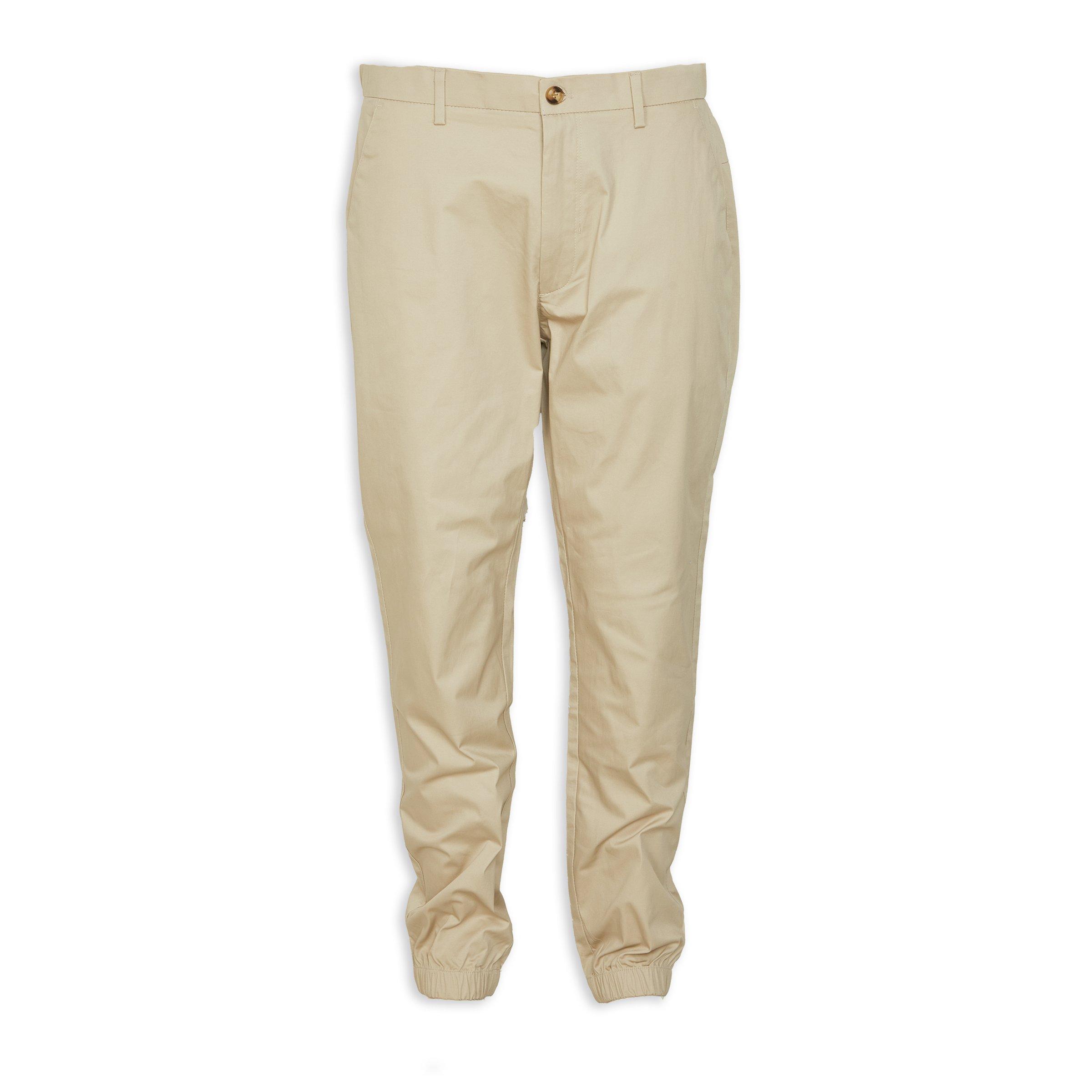 Beige Jogger Pants (3154284) | Identity