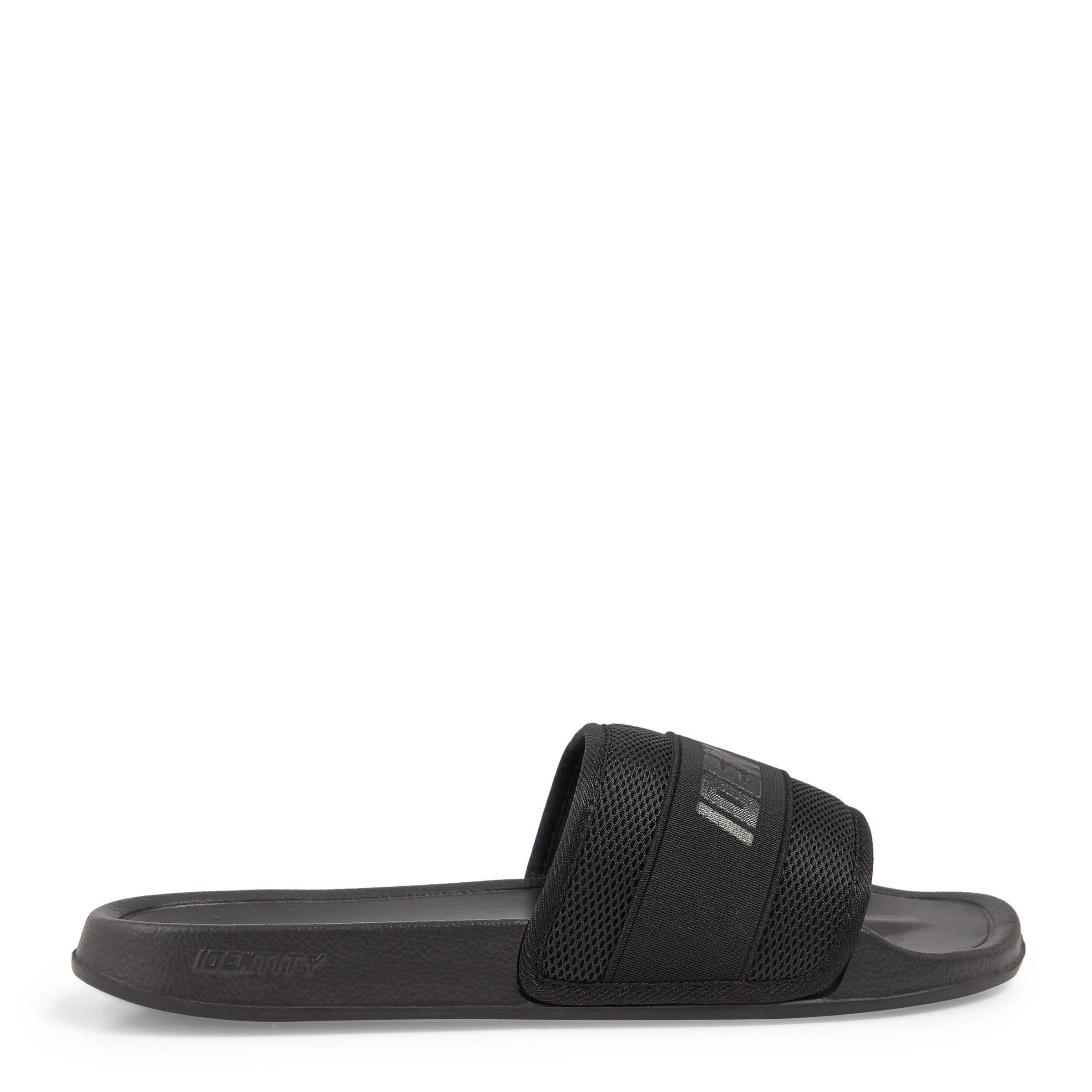 Black Mesh Pool Slides (3154340) | Identity