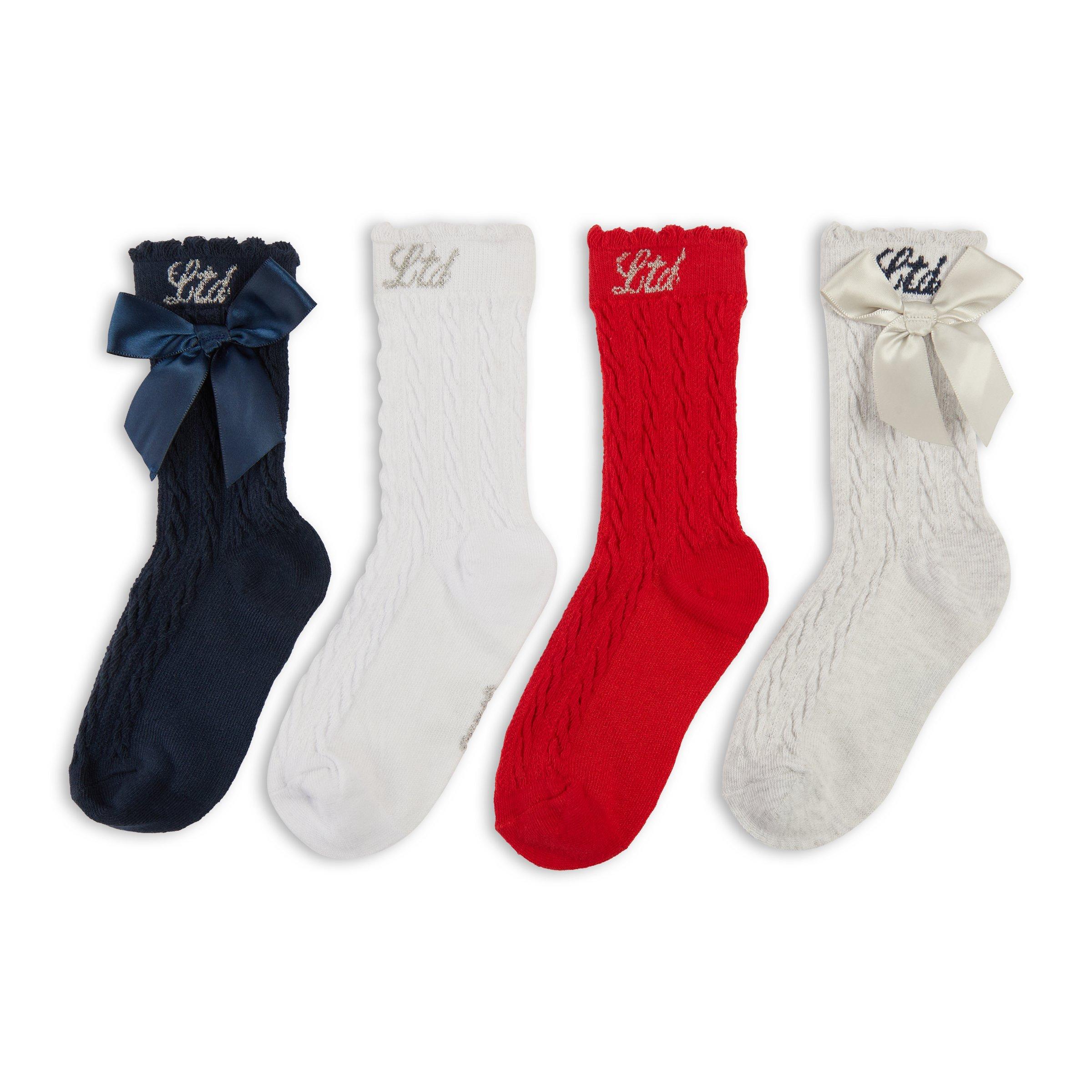 Kid Girl 4-pack Glamour Socks (3154452) | LTD Kids
