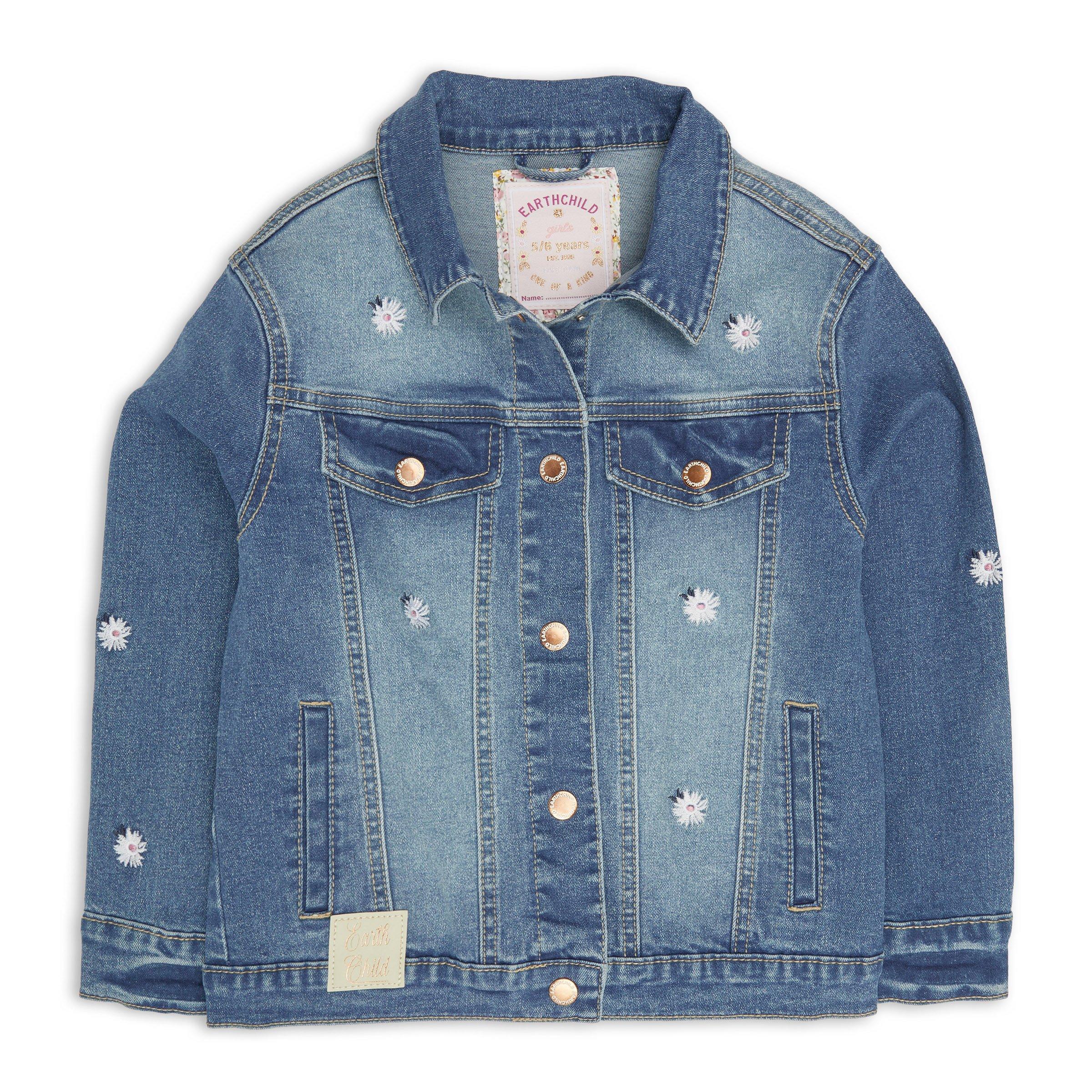 Kid Girls Blue Denim Jacket (3154628) | Earthchild