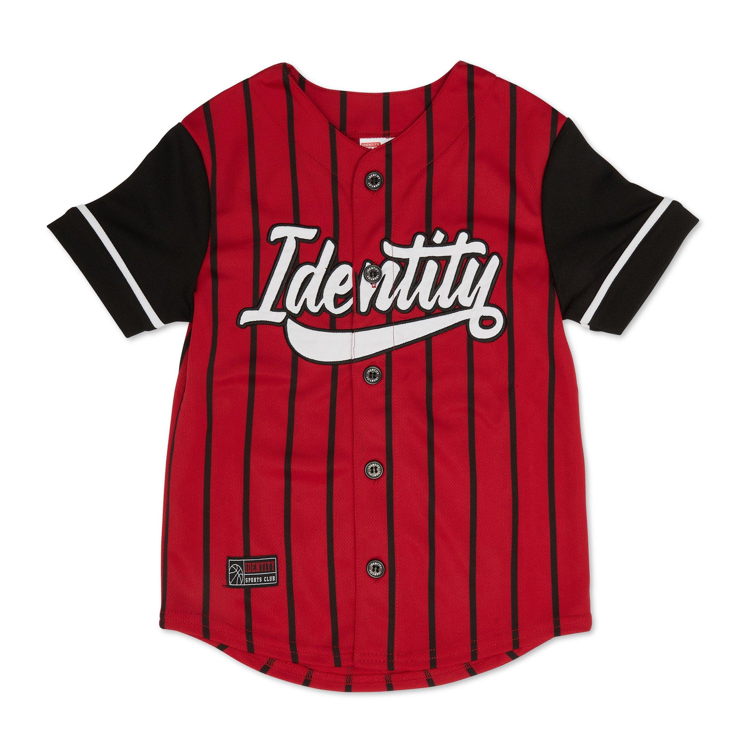 Kid Boy Red and Black Striped Shirt (3154730) | Identity