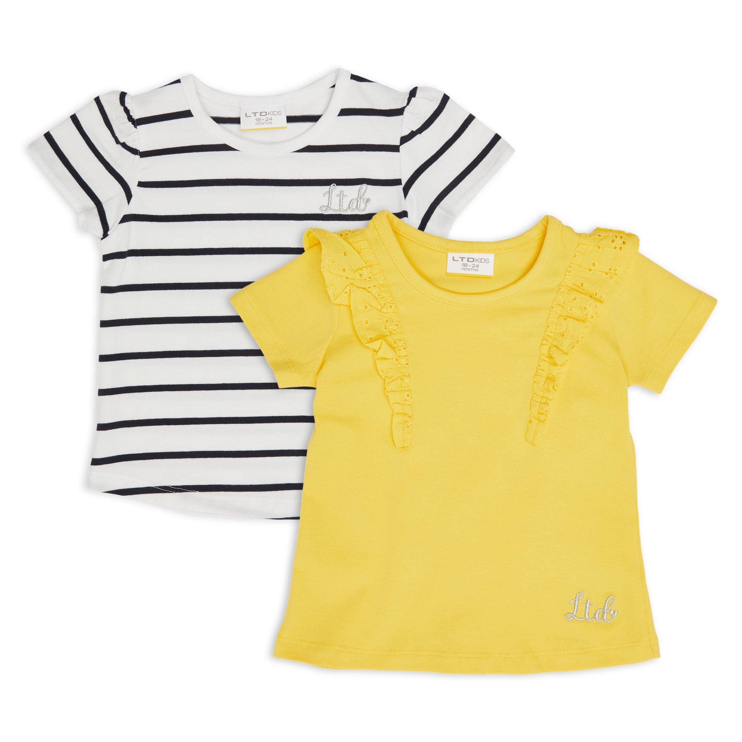 Baby Girls 2-pack T-shirts (3154988) | LTD Kids