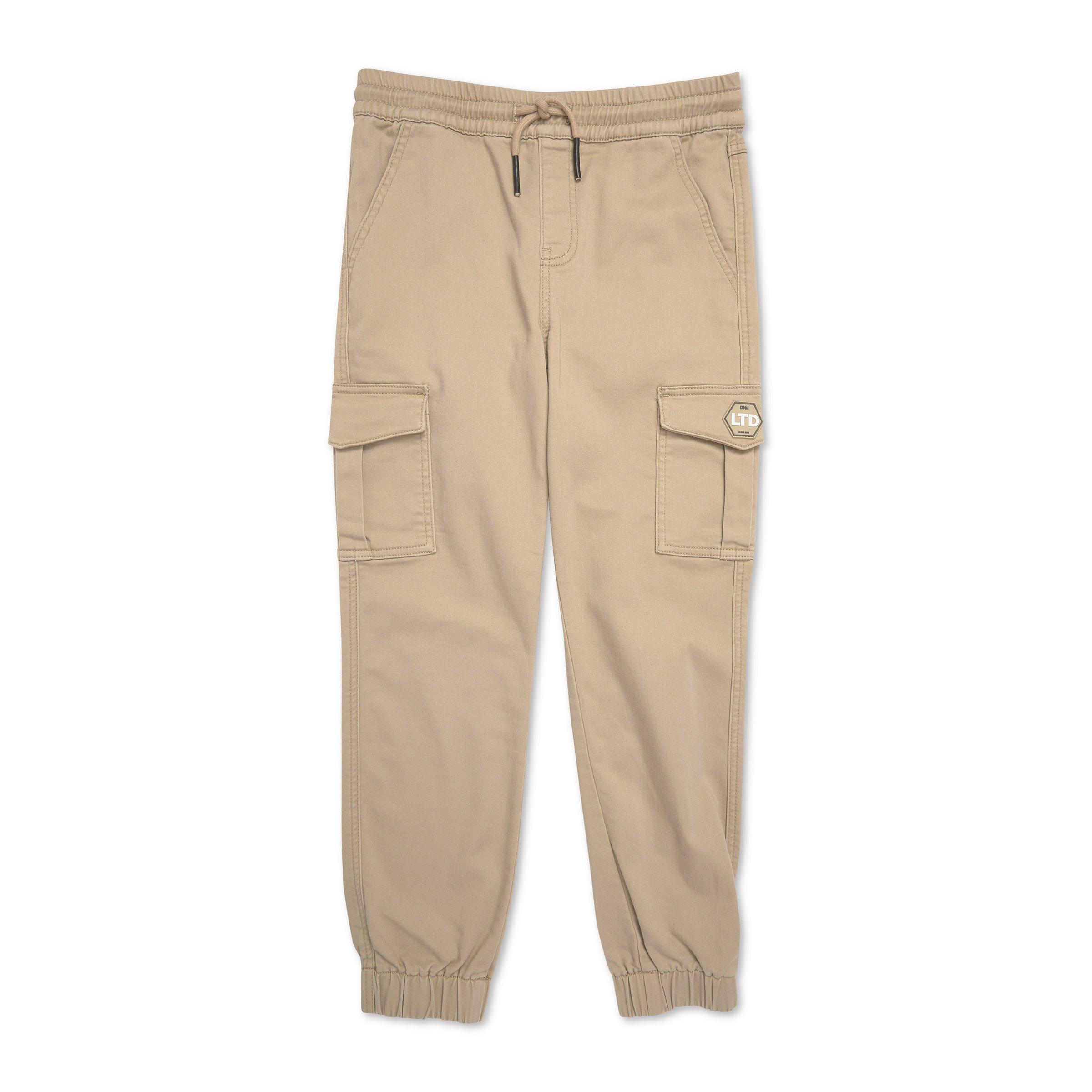 Kid Boys Beige Utility Pants (3155258) | LTD Kids
