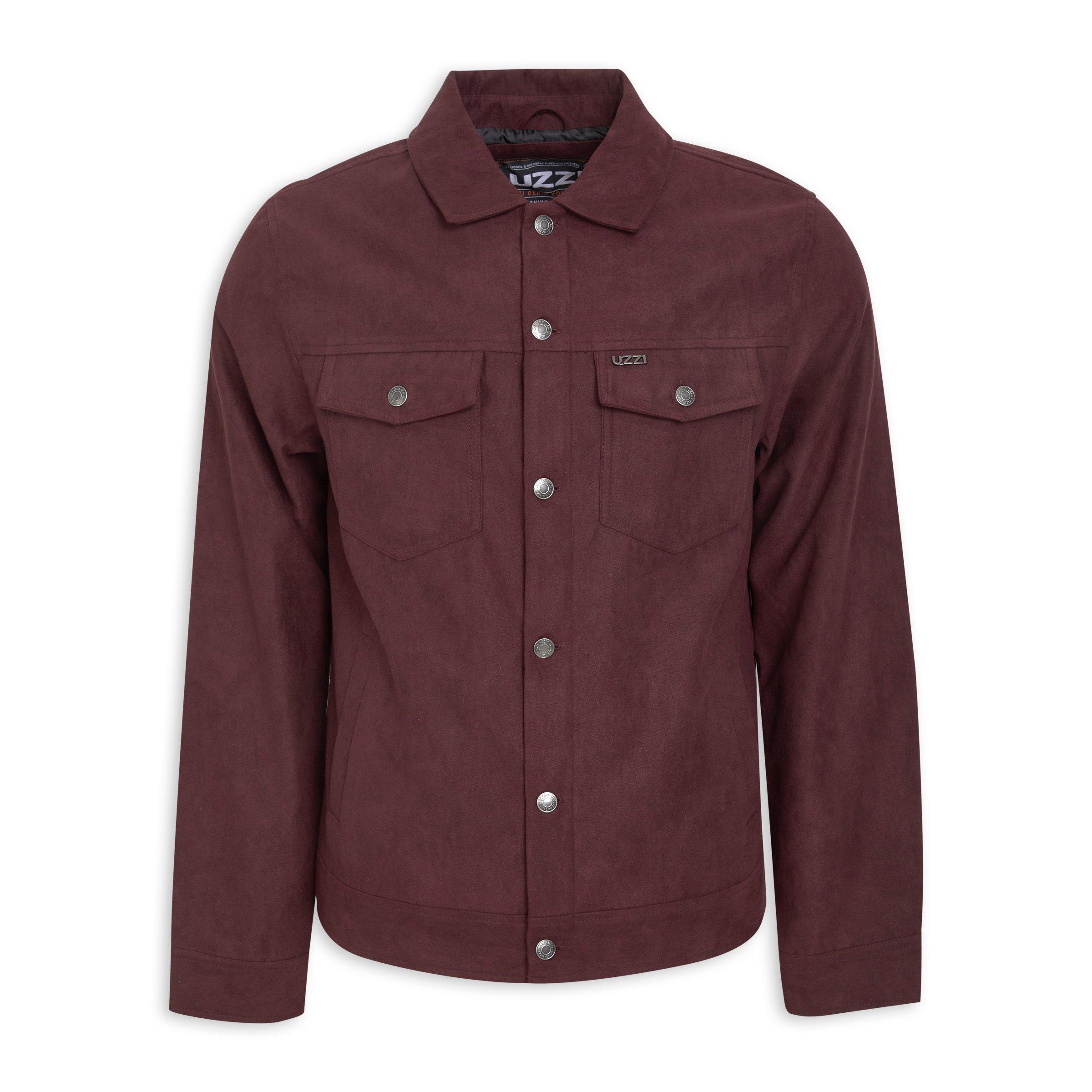 Burgundy Jacket (3155555) | UZZI