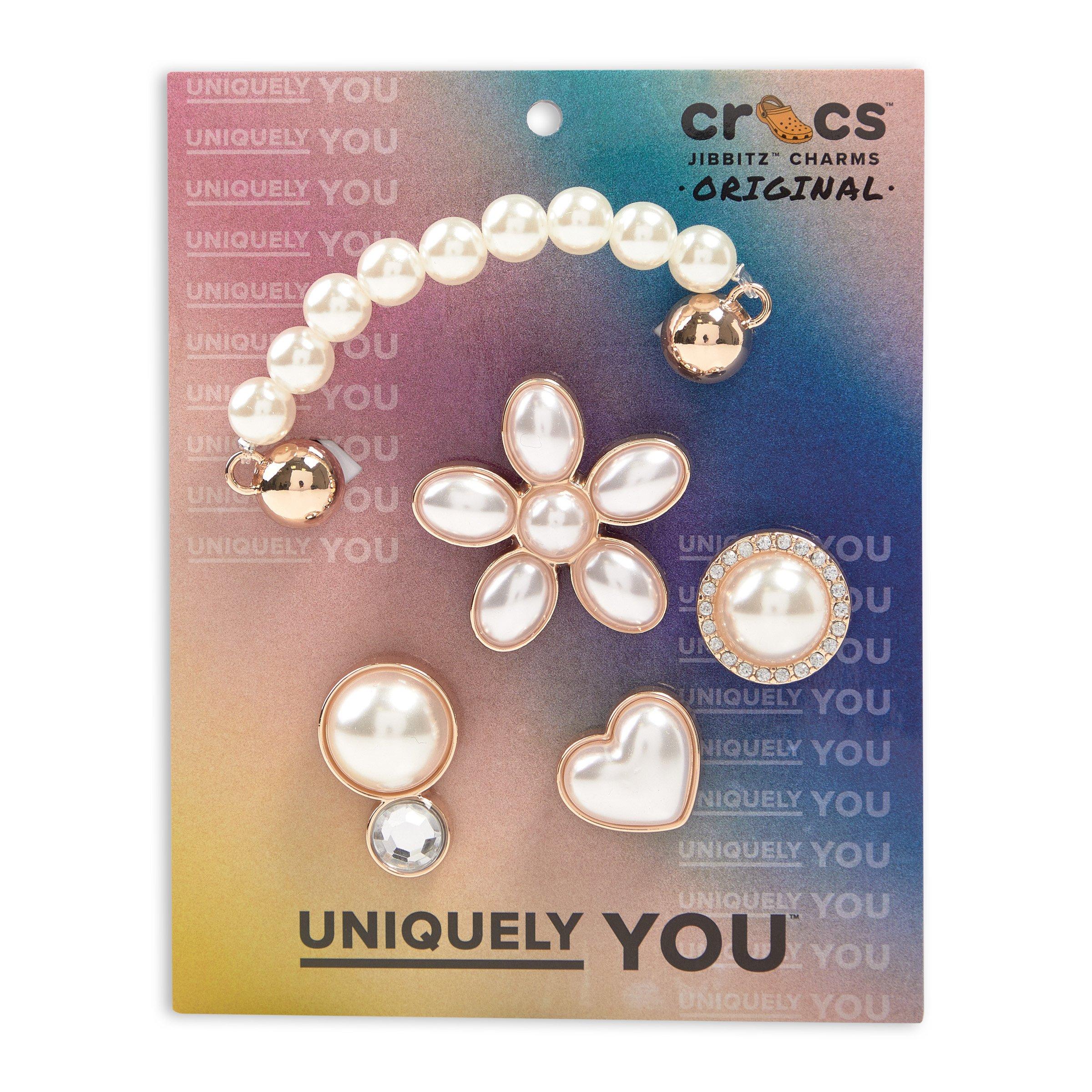 Dainty Pearl Jewelry 5 Pack Jibbitz (3155846) | Crocs