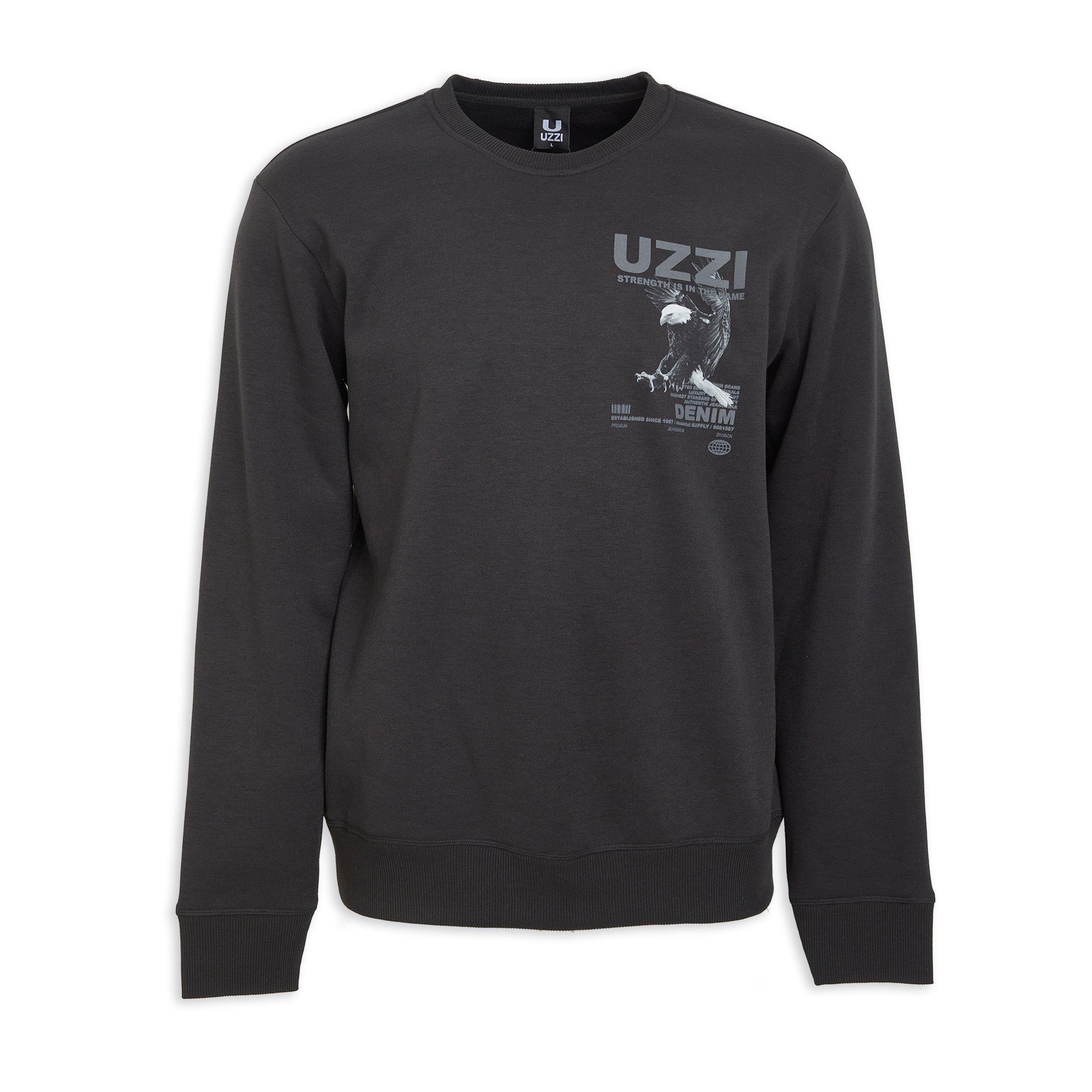 Black Sweat Top (3155993) | UZZI