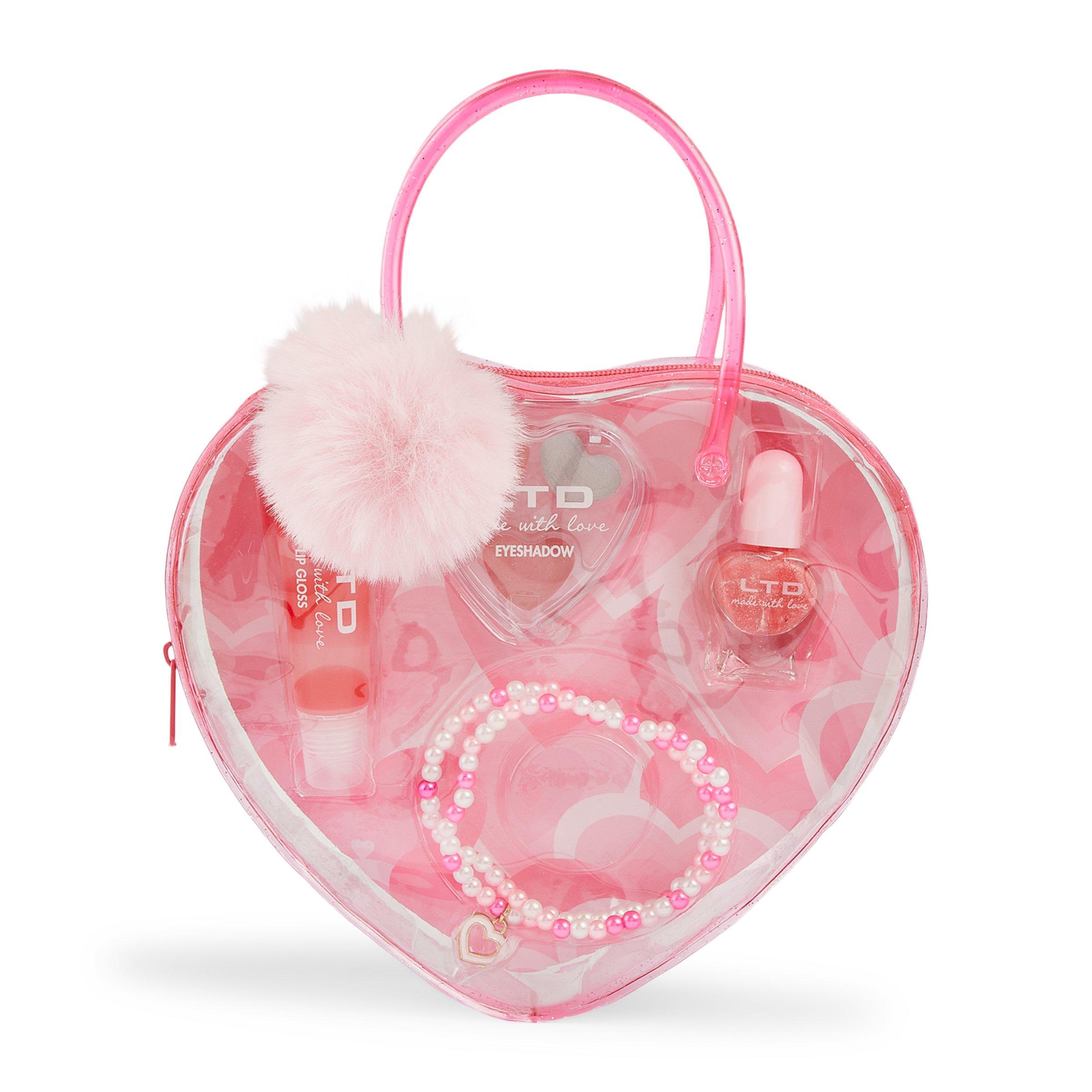 Pink Heart Make Up Bag (3156146) | LTD Kids