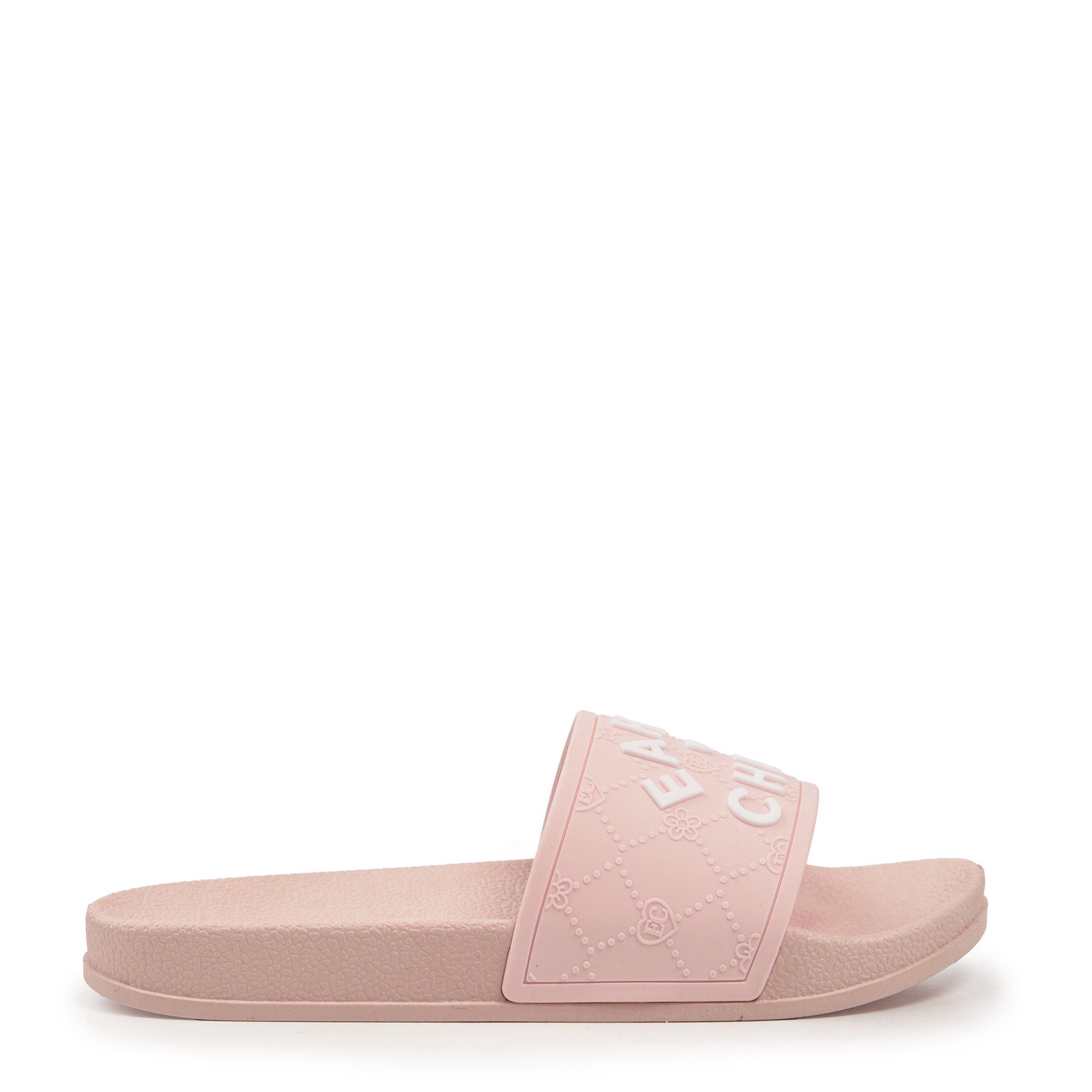 Girls Pale Pink Pool Slides (3156193) | Earthchild
