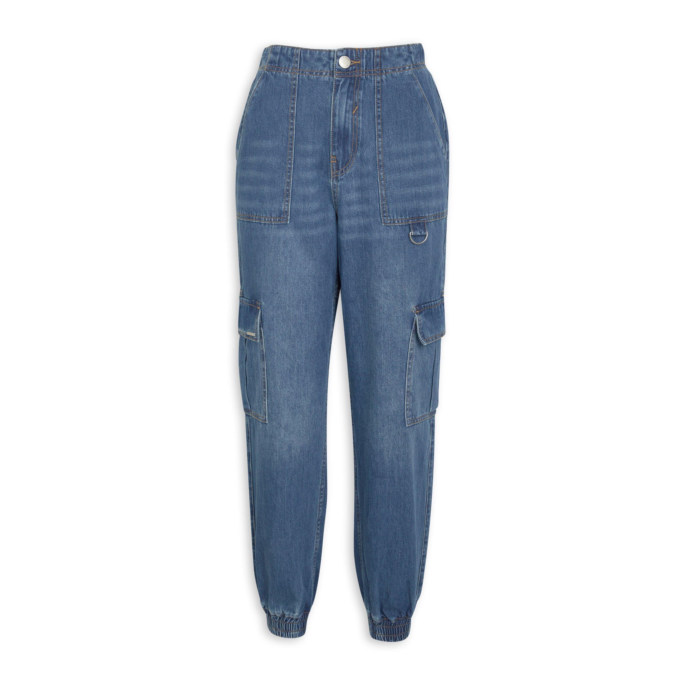 Blue Denim Utility Jeans (3156341) | Identity