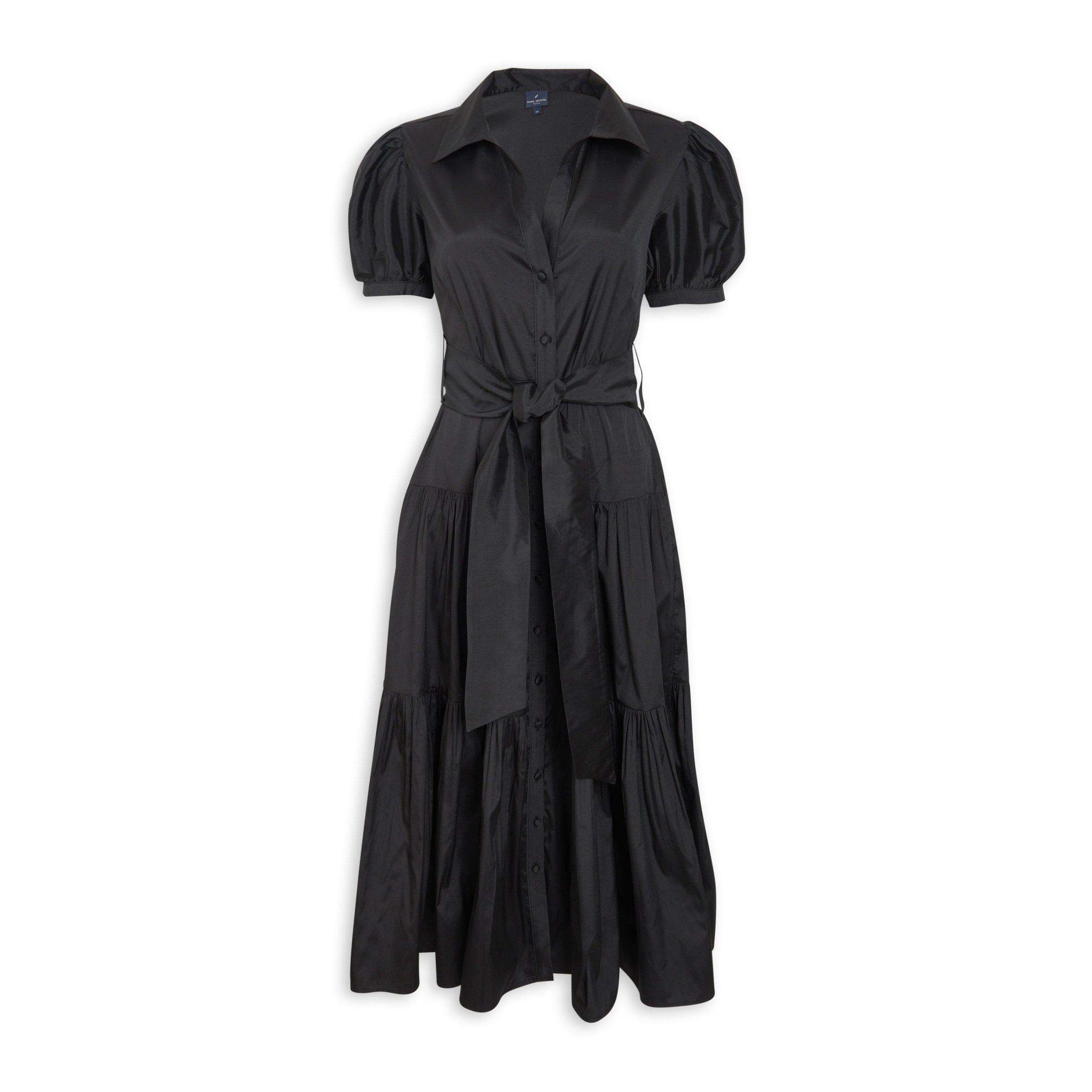 Black Fit and Flare Dress (3156367) | Daniel Hechter