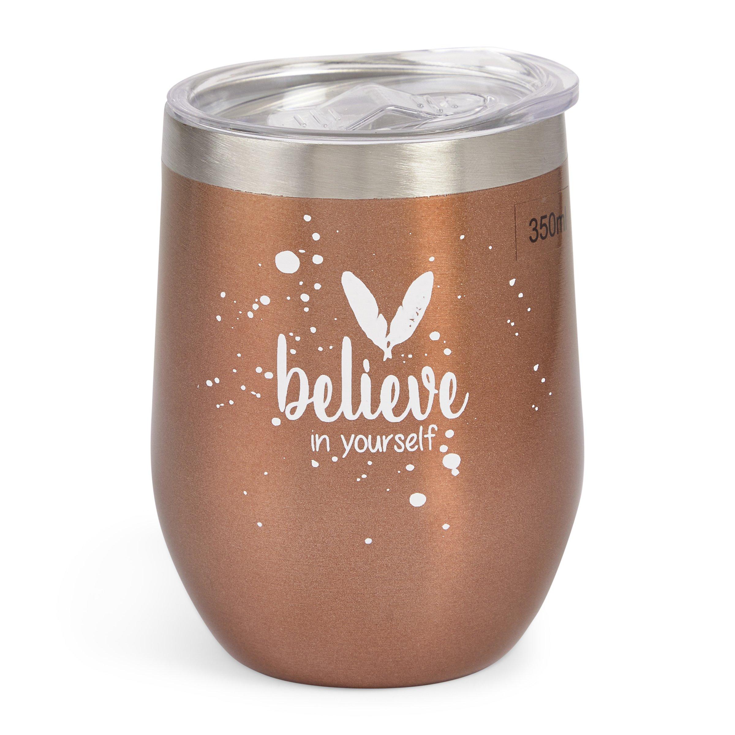 Gold Steel Travel Mug (3156406) | Truworths