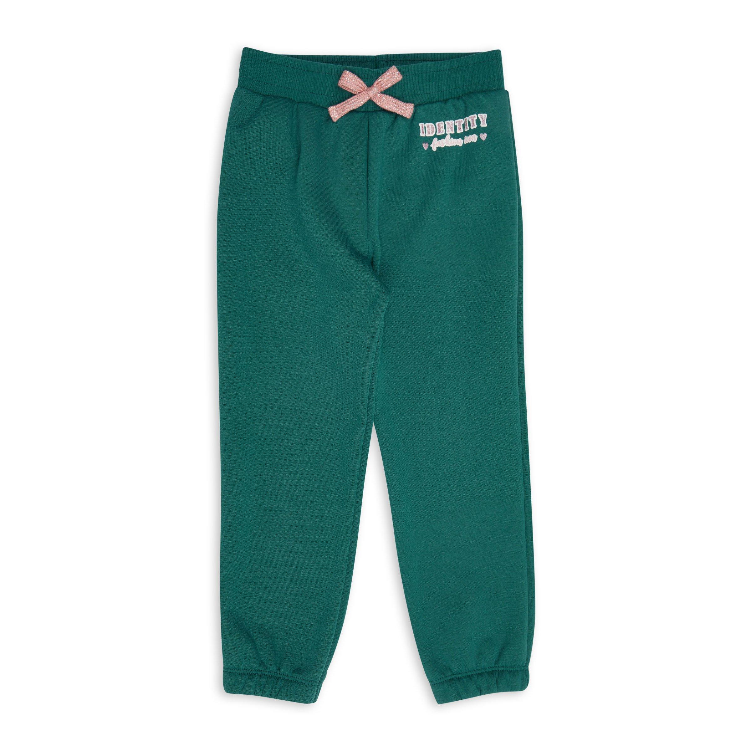 Kid Girl Teal Cuffed Jogger (3156449) | Identity