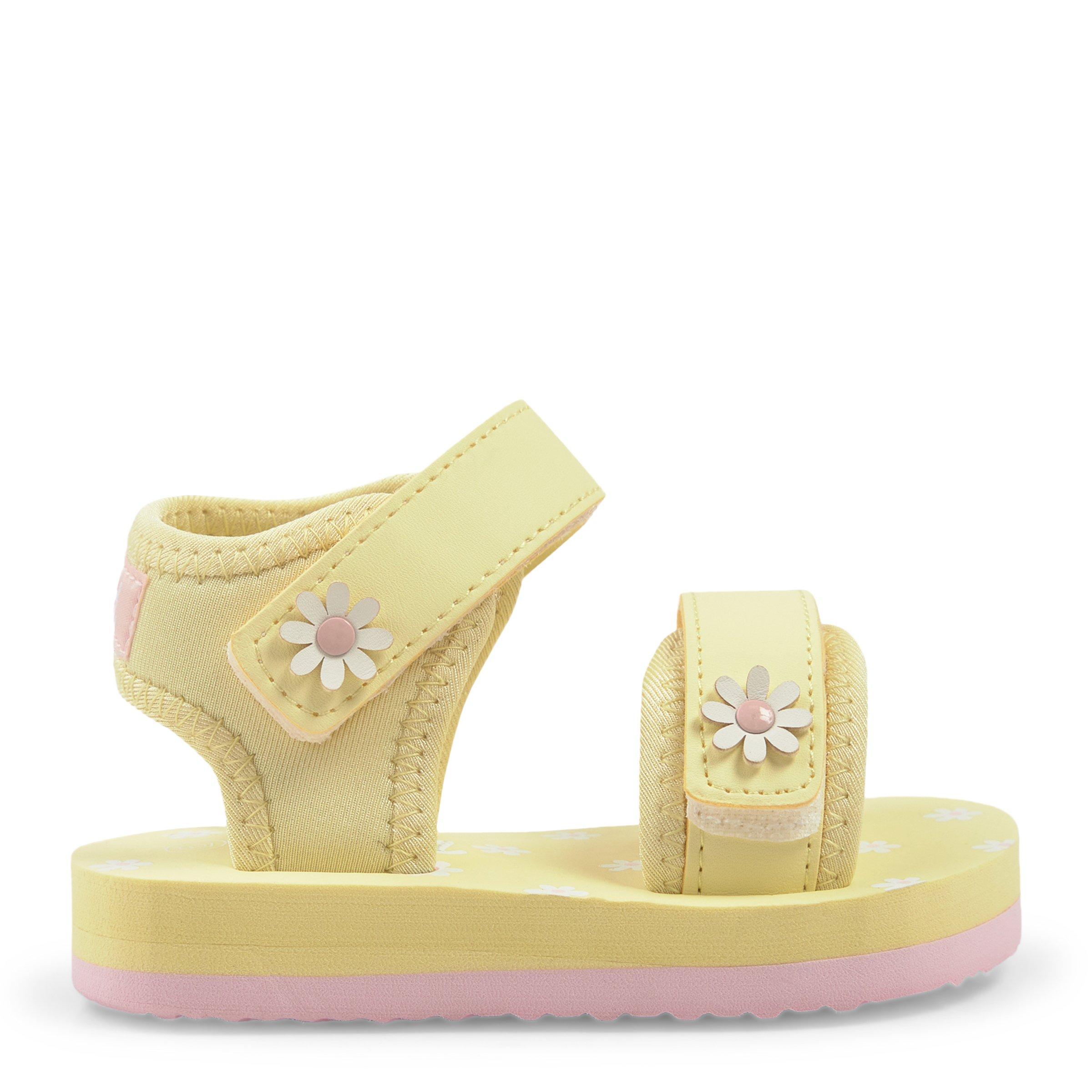 Baby Girls Yellow and Pink Sandals (3156454) | LTD Kids