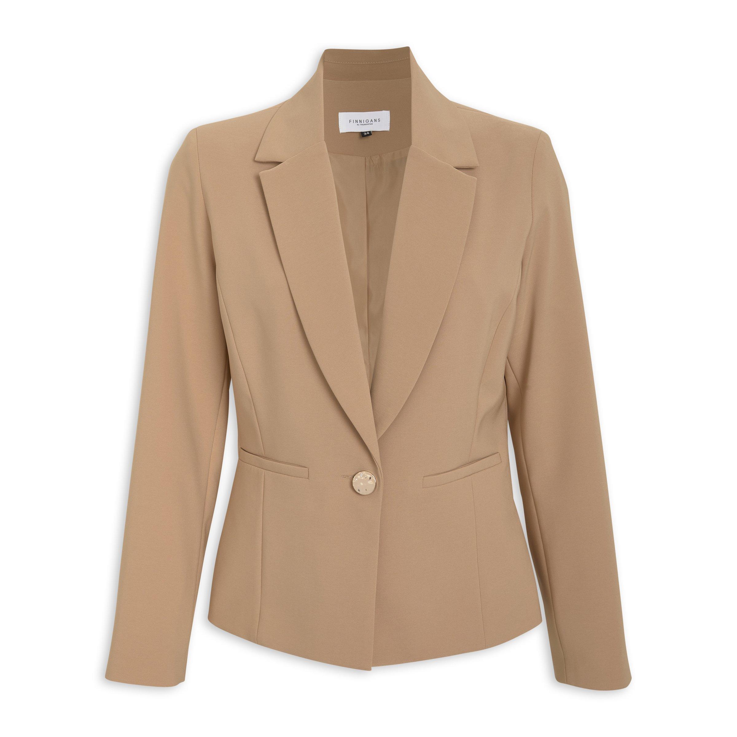 Beige Blazer (3156469) | Finnigans