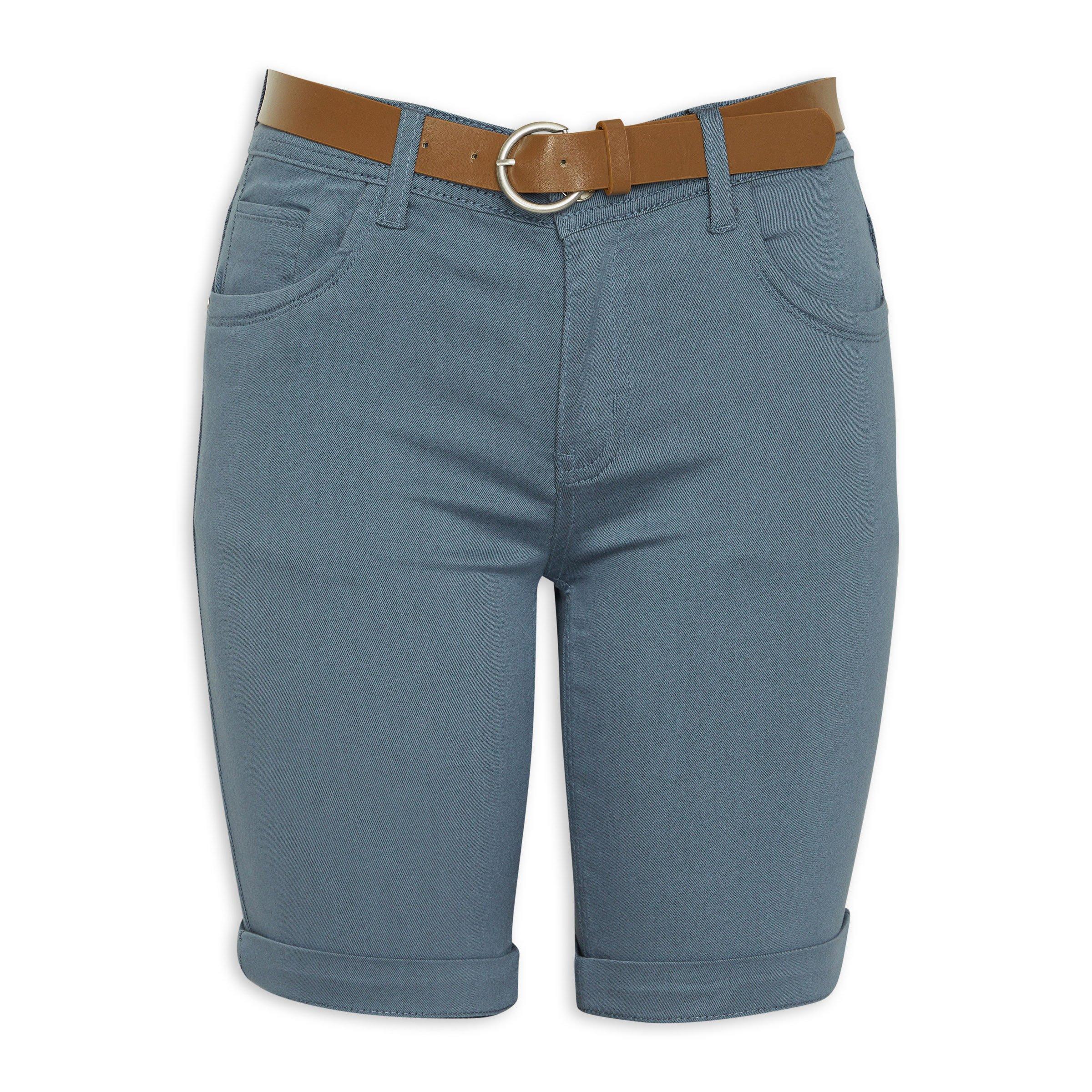 Light Blue Belted Shorts (3156671) | OUTBACK RED