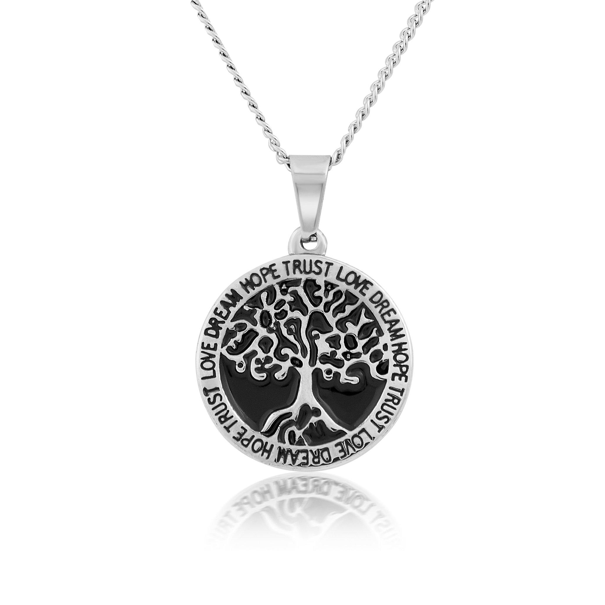 Tree of Life Pendant (3157021) | Stainless Steel