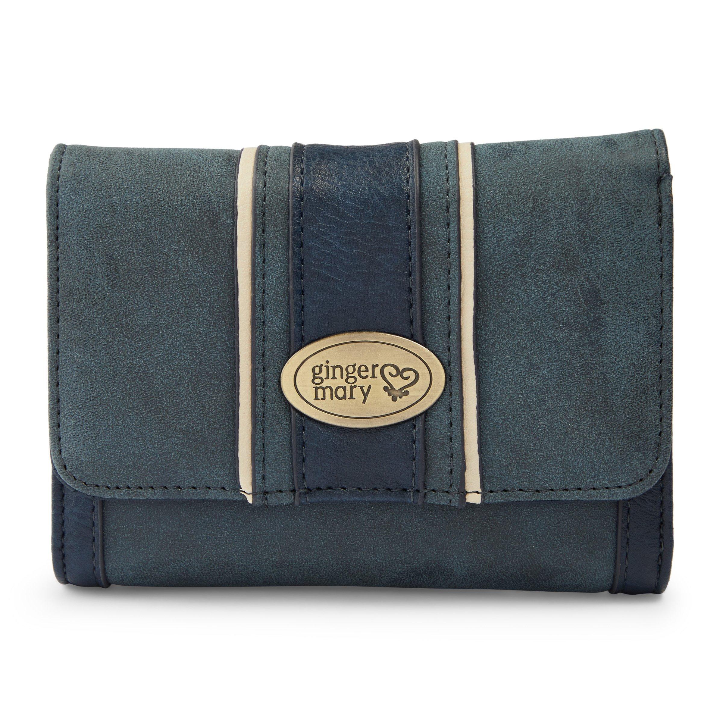 Blue Flap Over Purse (3157181) | Ginger Mary