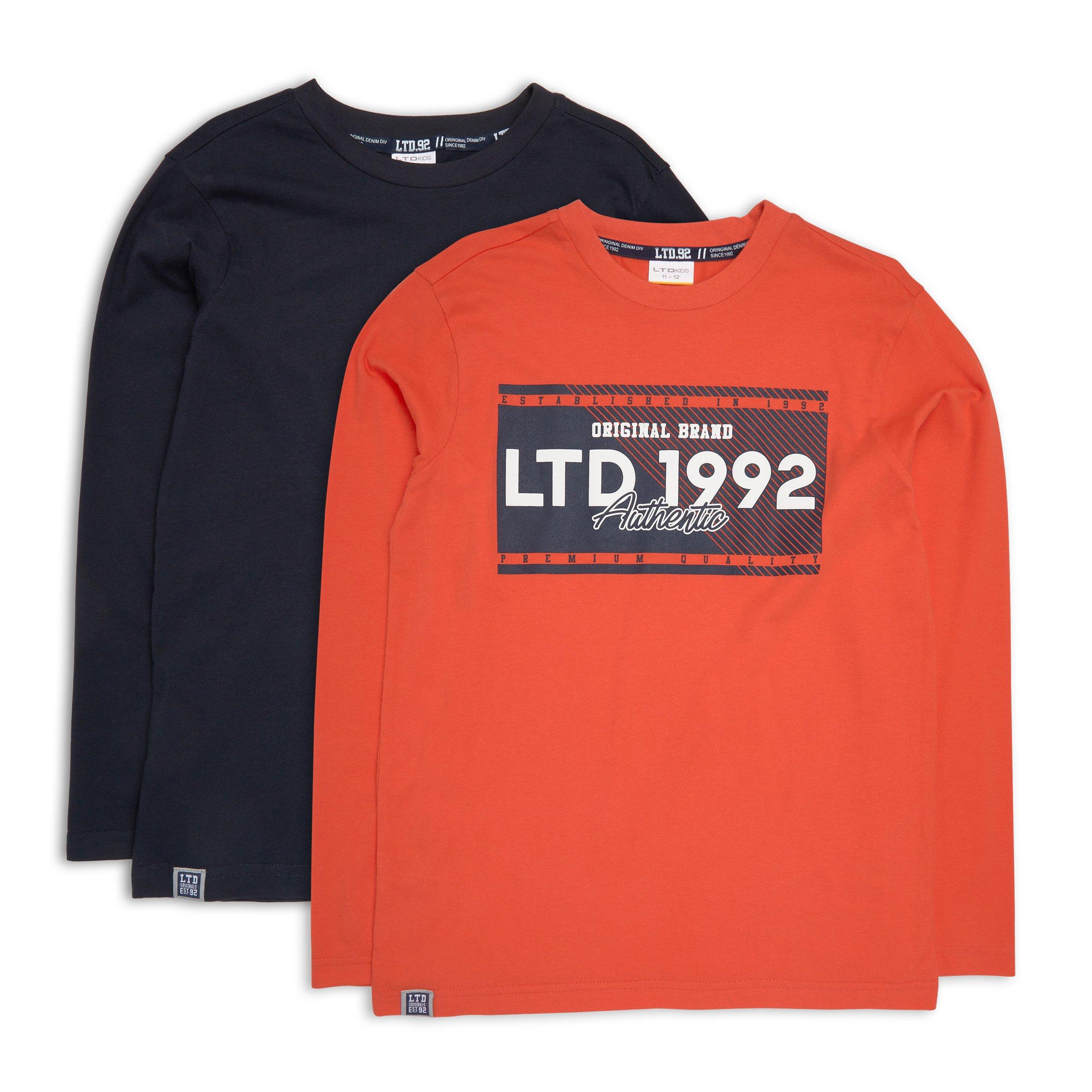 2-pack Long Sleeve T-shirts (3157385) | LTD Kids
