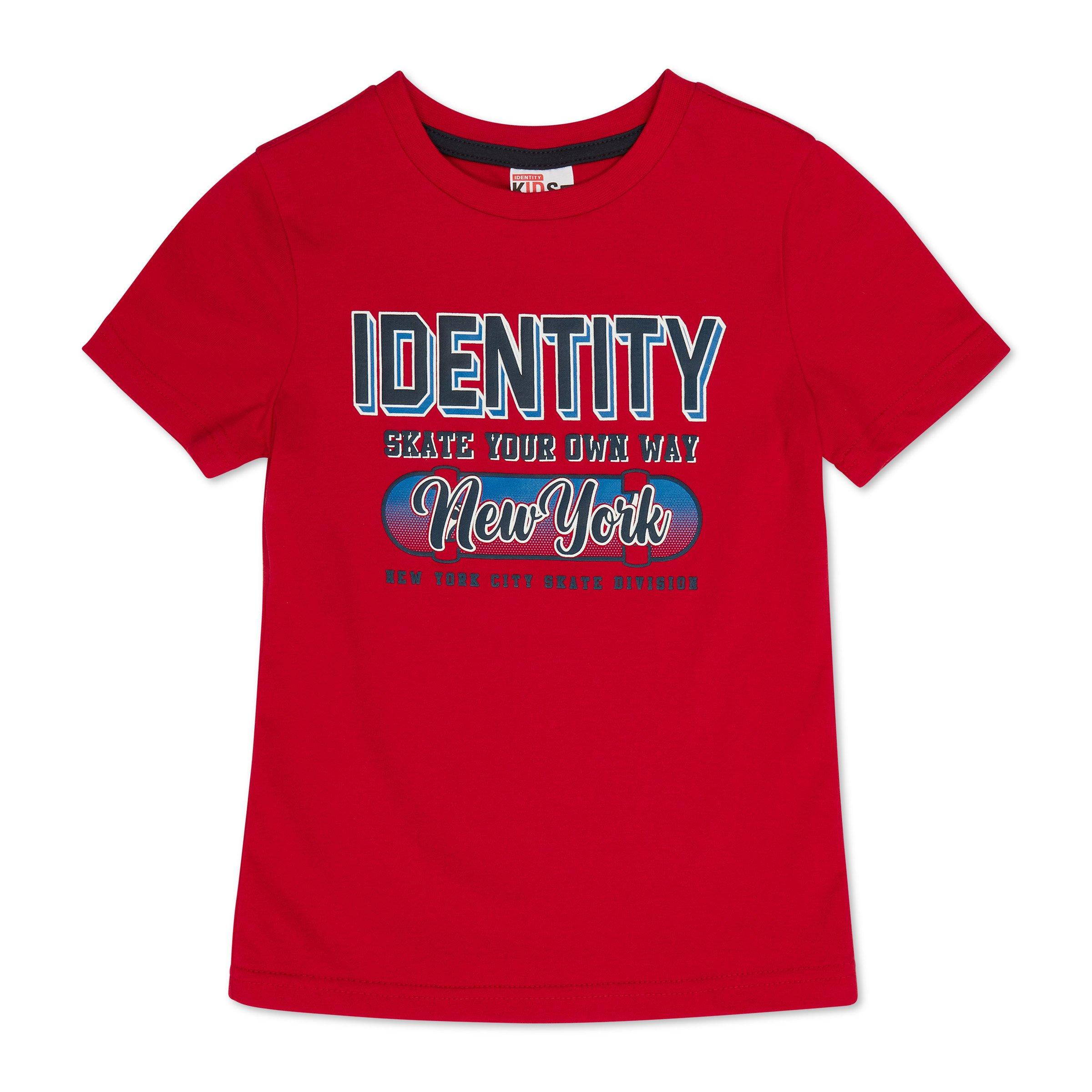 Kid Boy Red Branded T-shirt (3157386) | Identity