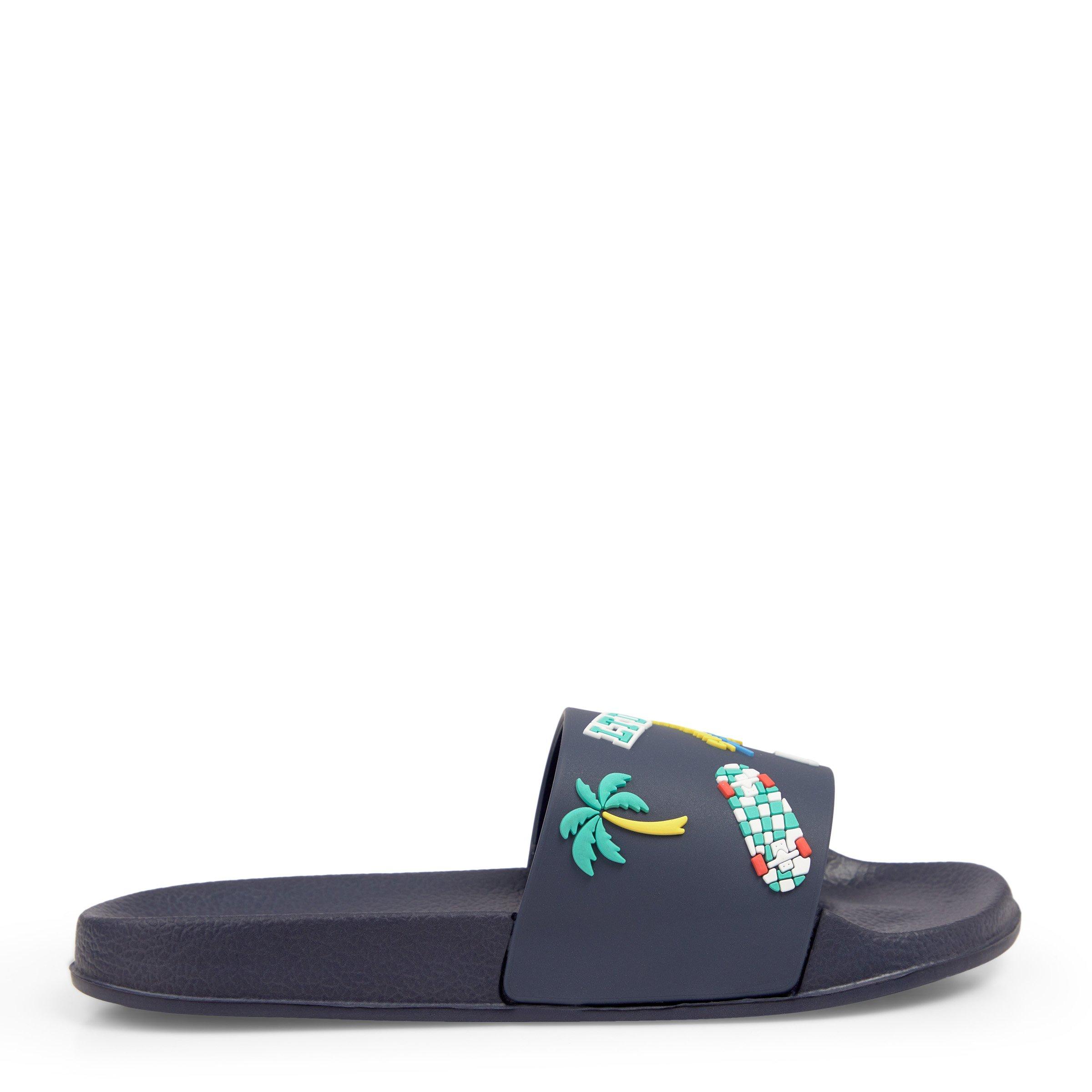 Boys Navy Pool Slides (3157506) | LTD Kids