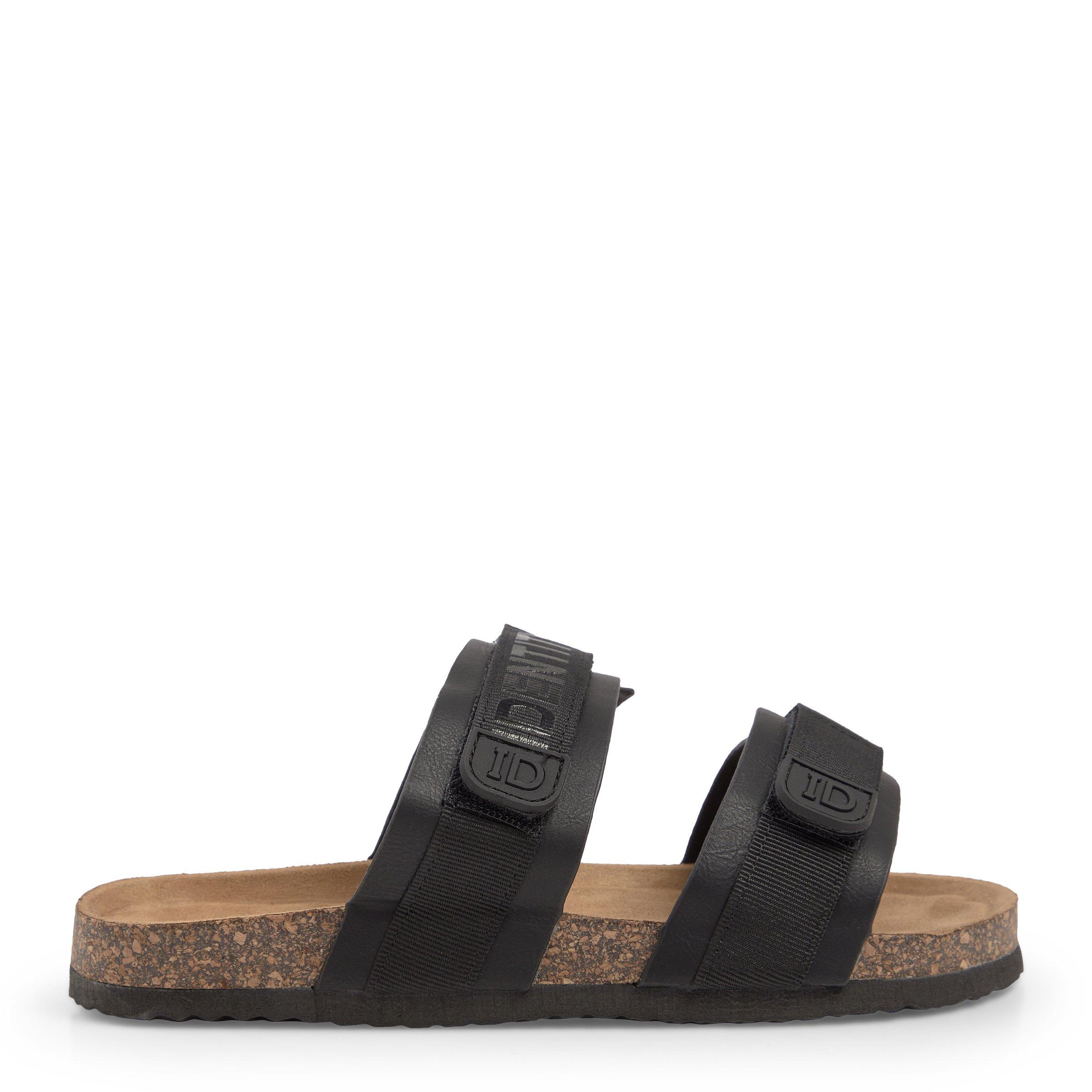 Boys Black Double Strap Sandals (3157586) | Identity
