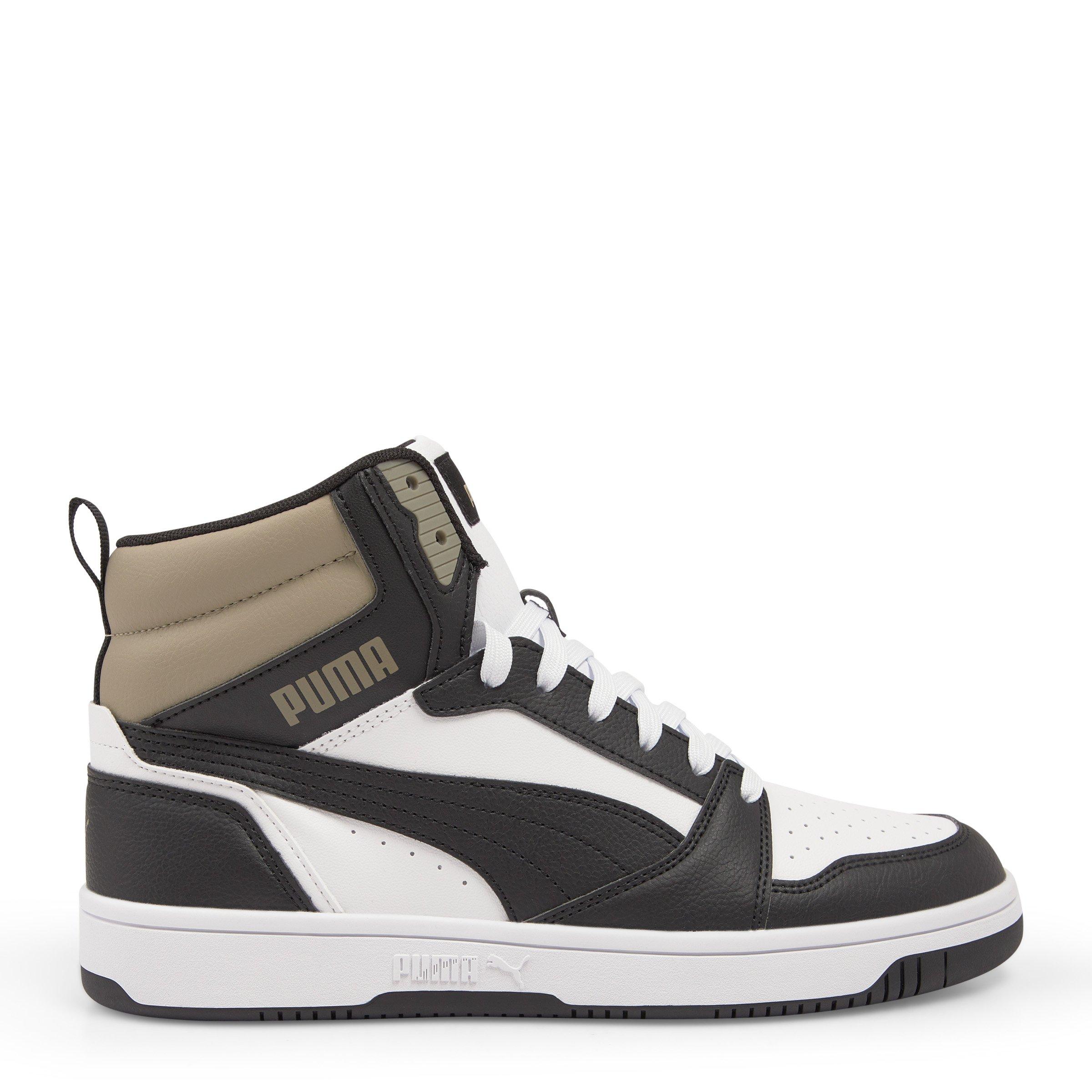 Black Rebound V6 Hi-Top Sneakers (3157643) | Puma