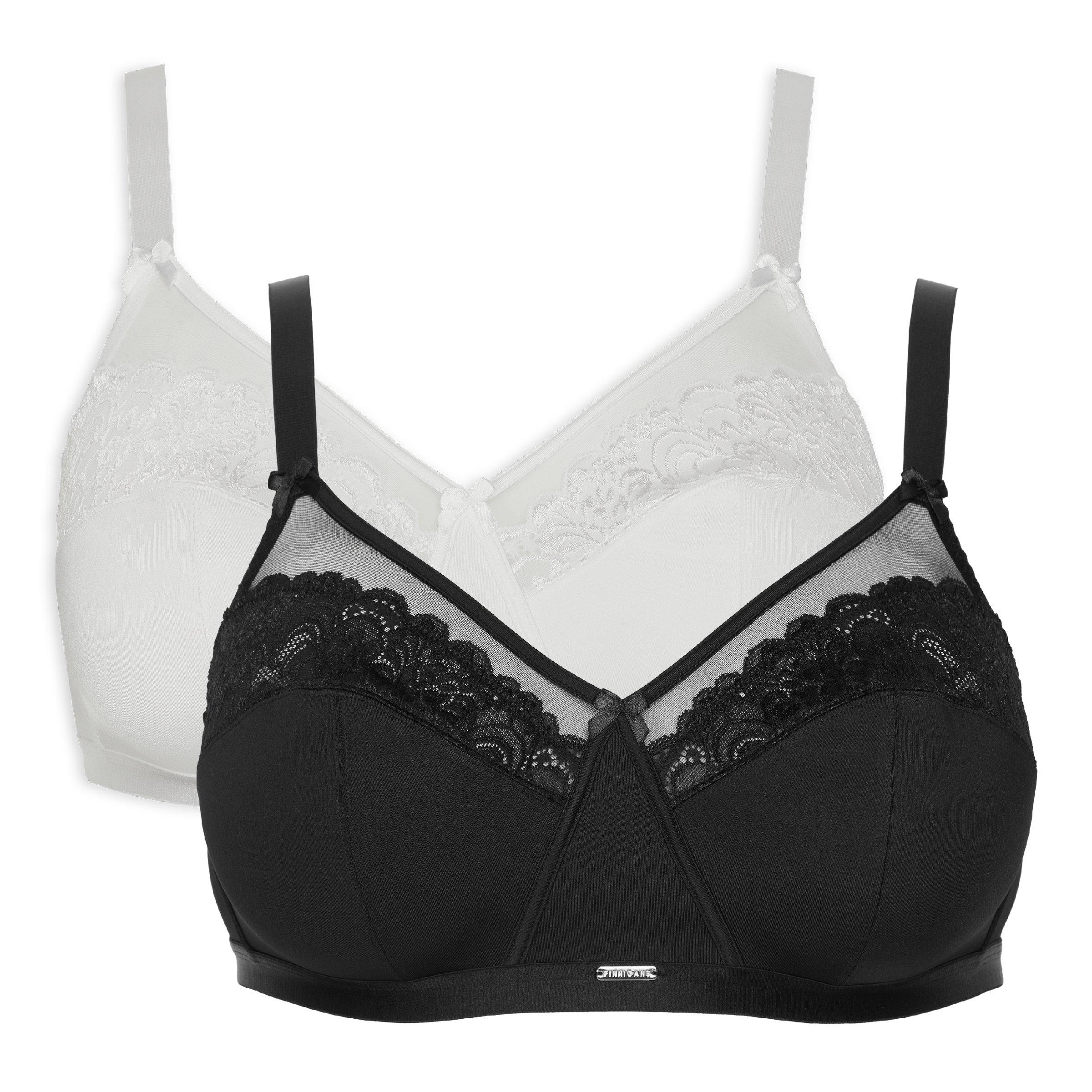 2-pack Non Wire Bras (3158000) | Finnigans