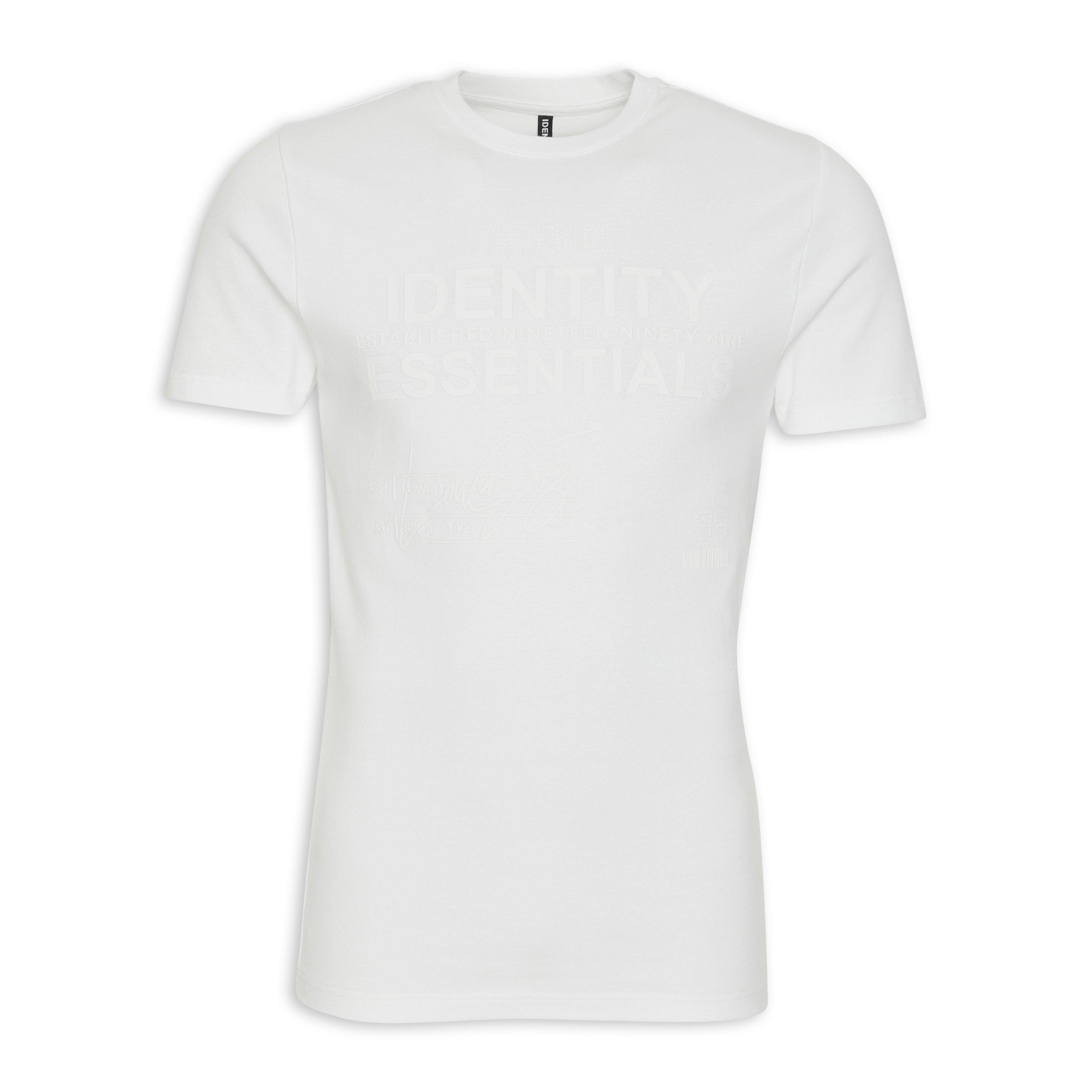 White Branded T-shirt (3158244) | Identity