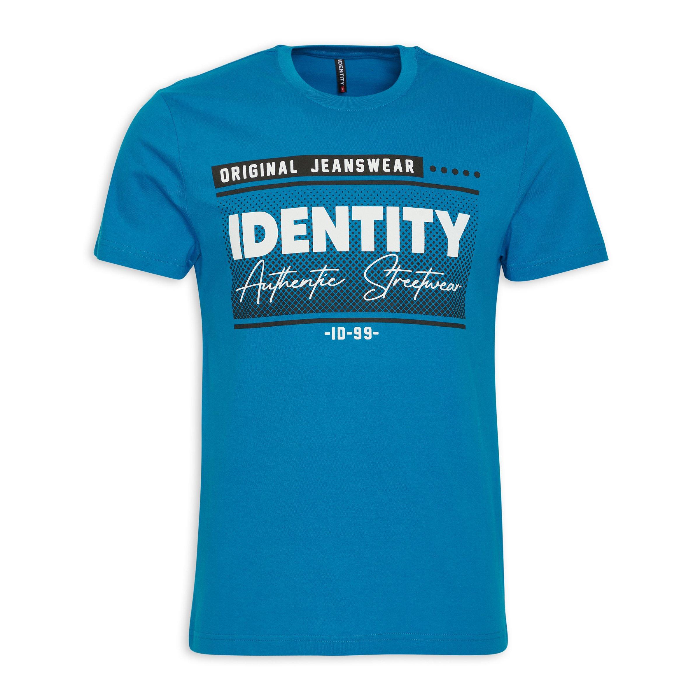Blue Branded T-shirt (3158429) | Identity