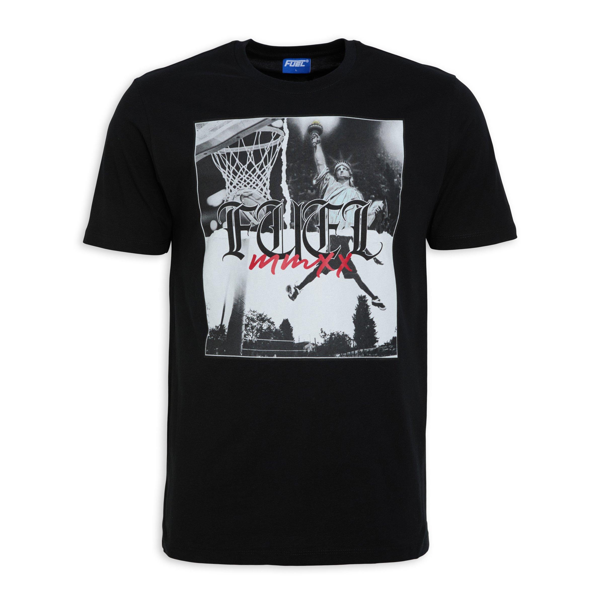 Black Graphic T-shirt (3158838) | Fuel