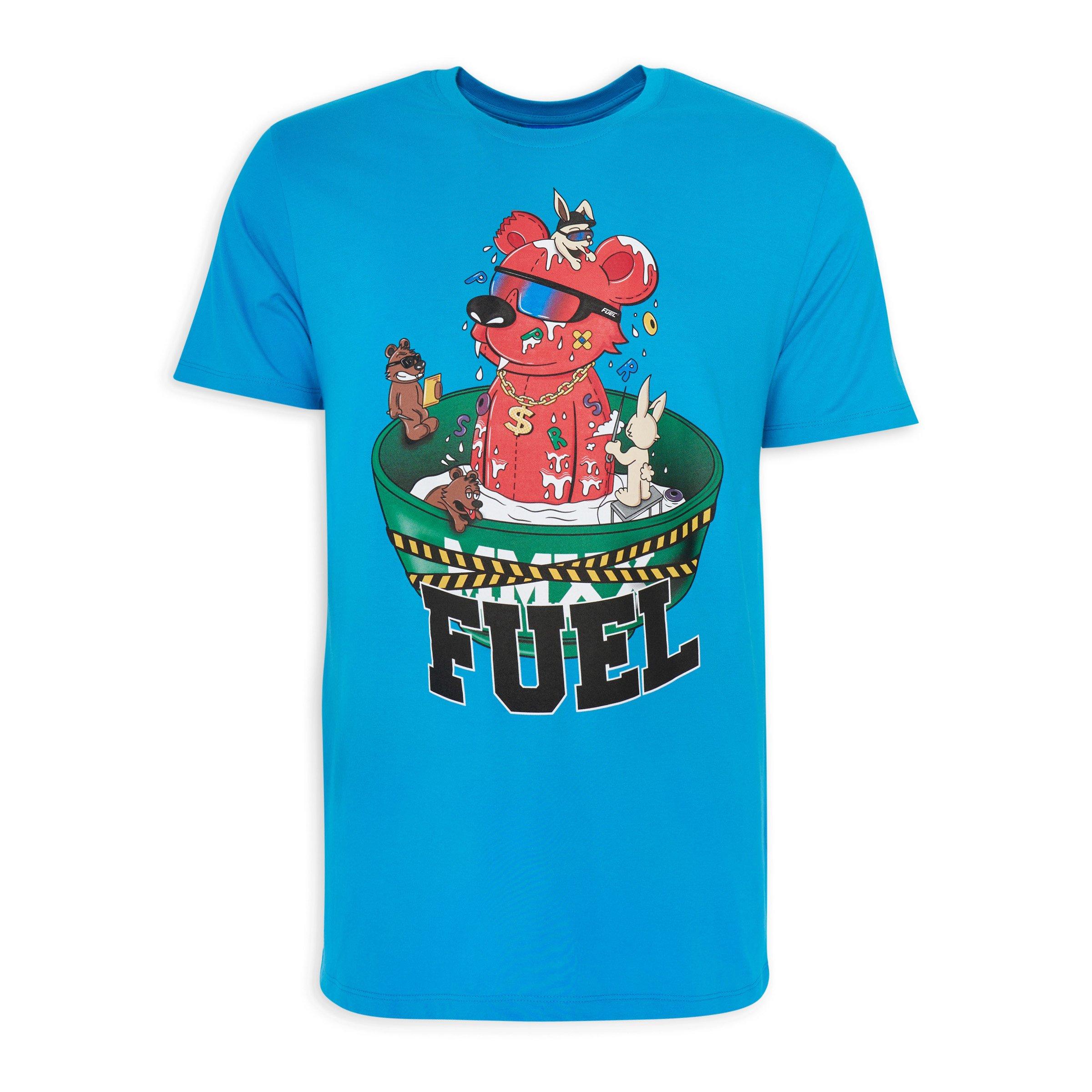 Blue Graphic T-shirt (3158860) | Fuel