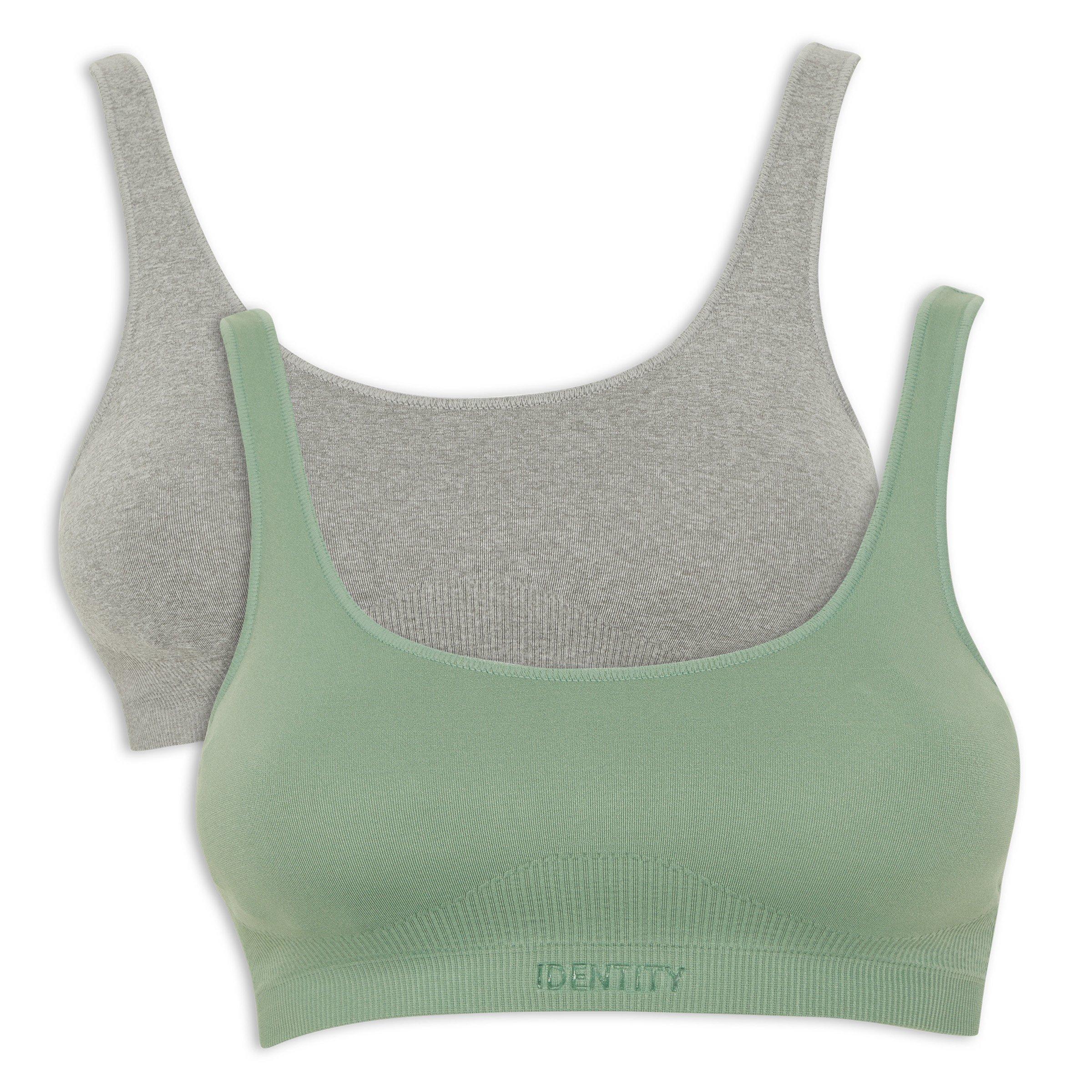 2-pack Crop Top Bras (3158879) | Identity