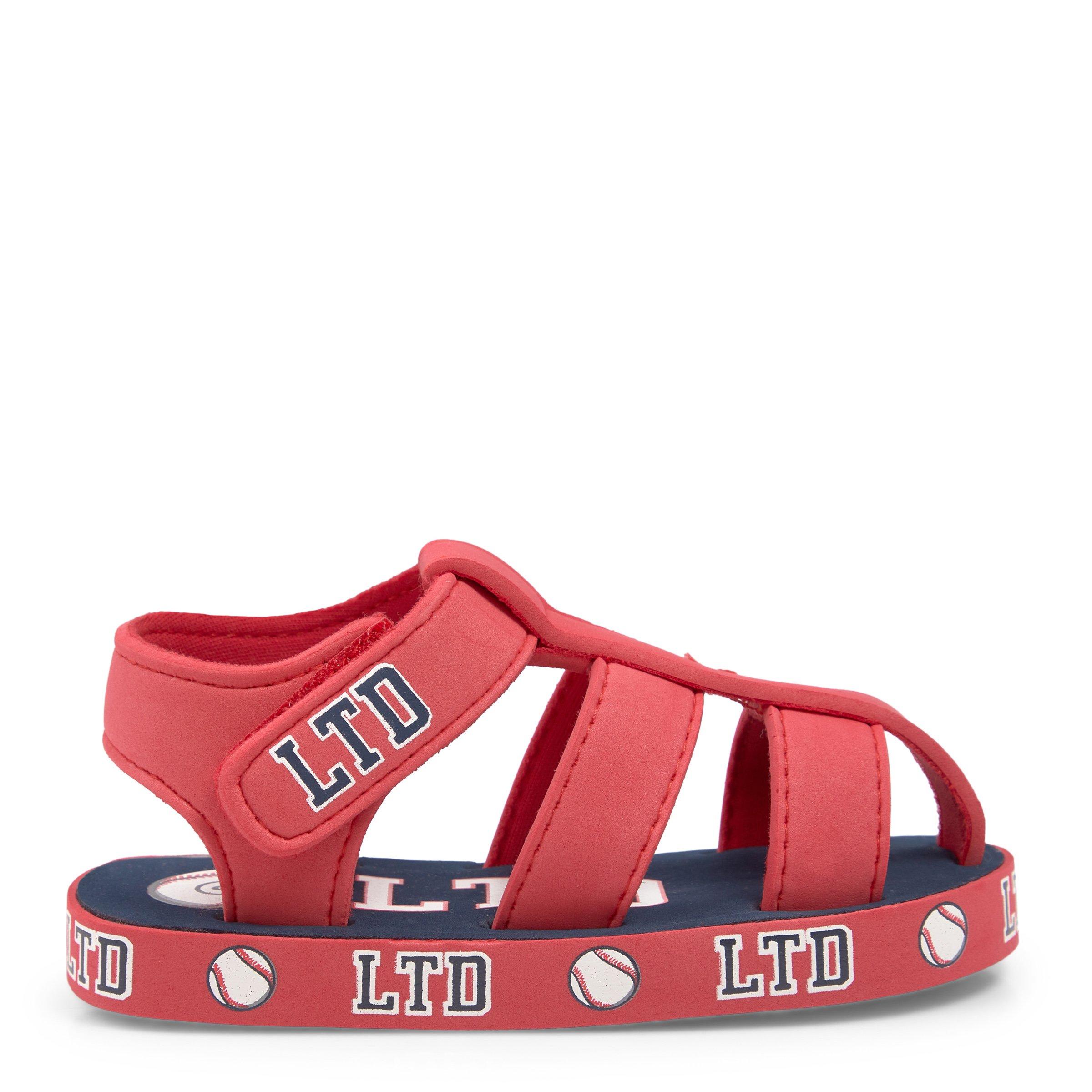 Baby Boys Red Fisherman Sandals (3159155) | LTD Kids