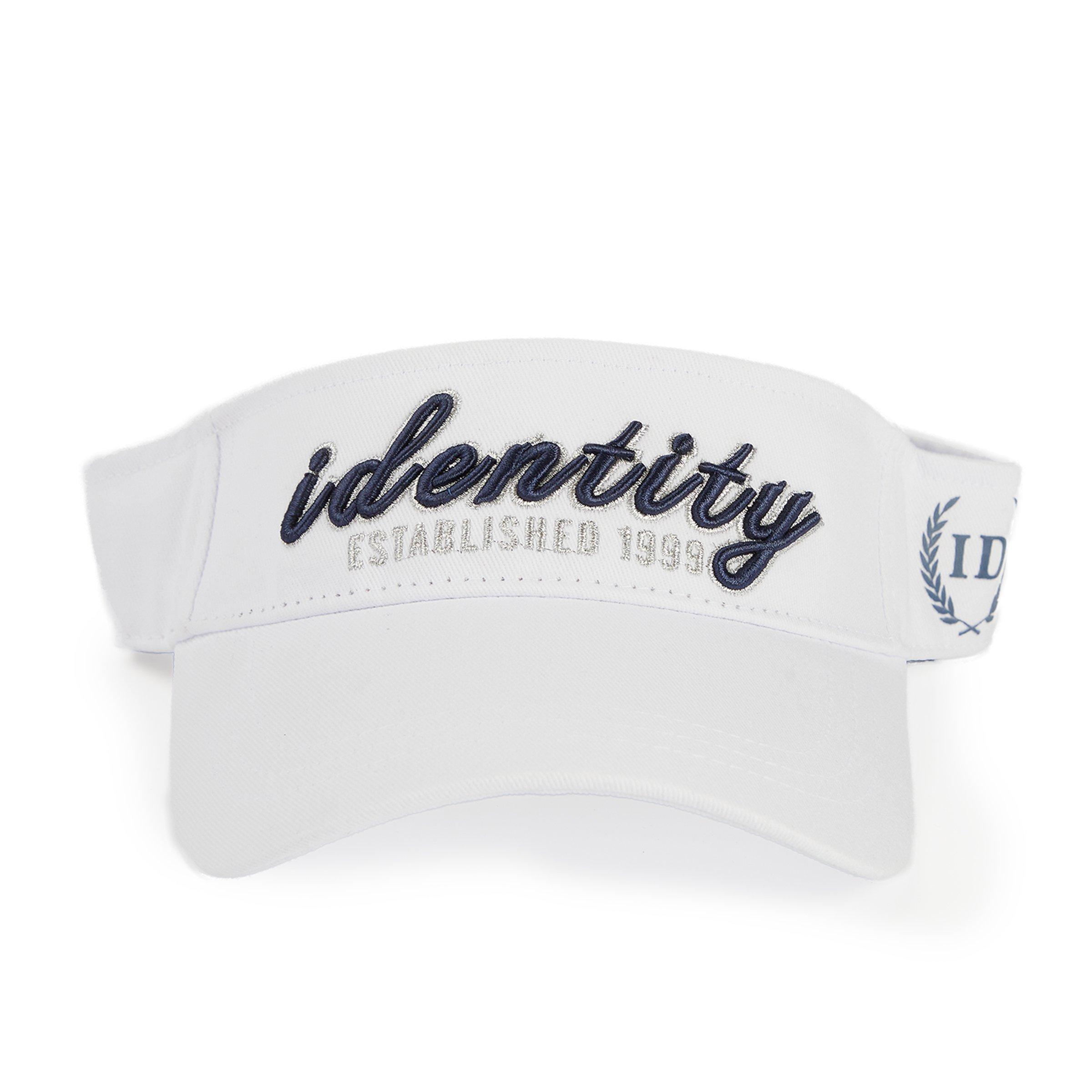 White Branded Visor Cap (3159195) | Identity