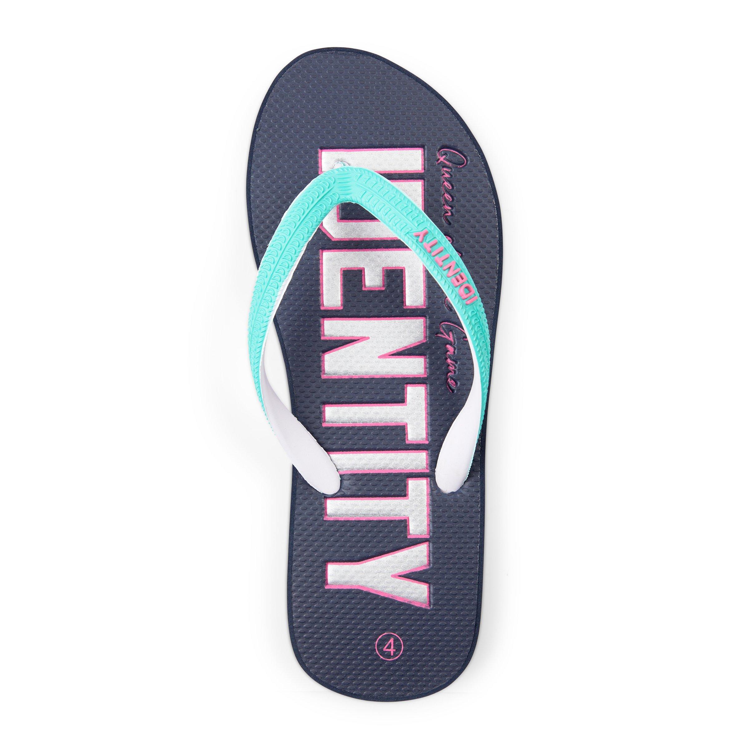 Navy Branded Flip Flops (3159255) | Identity