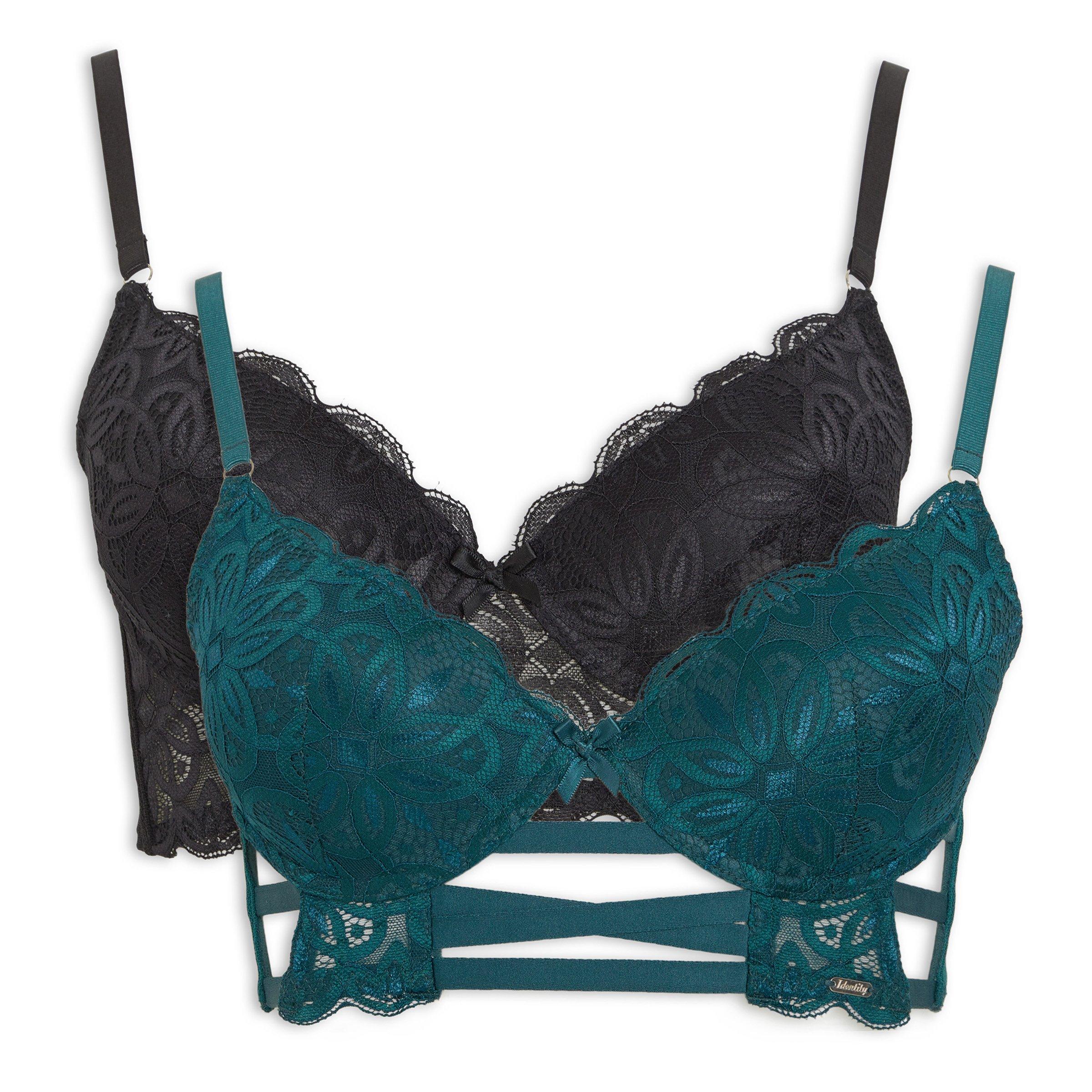 2-pack Padded Plunge Bras (3159313) | Identity