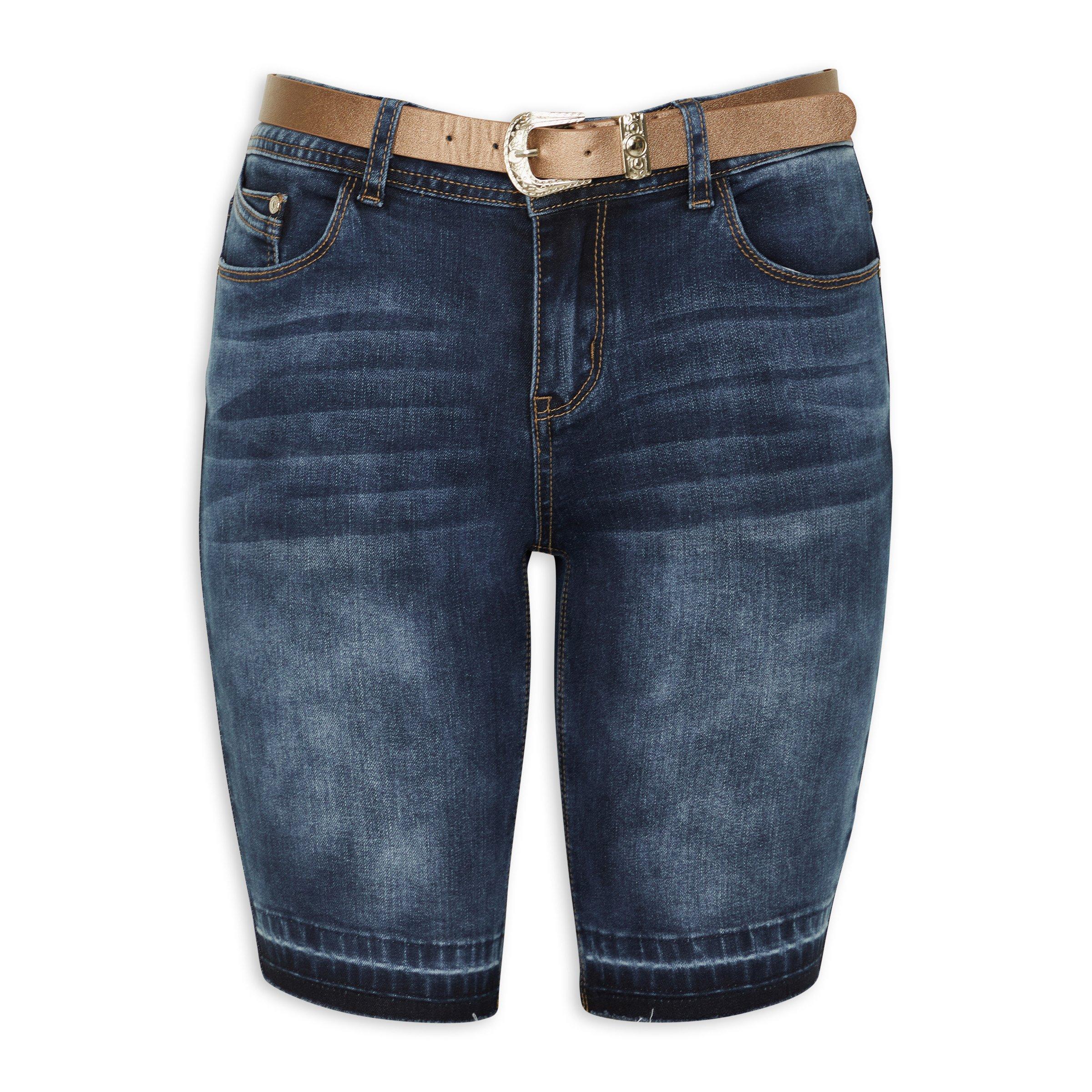 Blue Belted Mid-Thigh Short (3159449) | OUTBACK RED