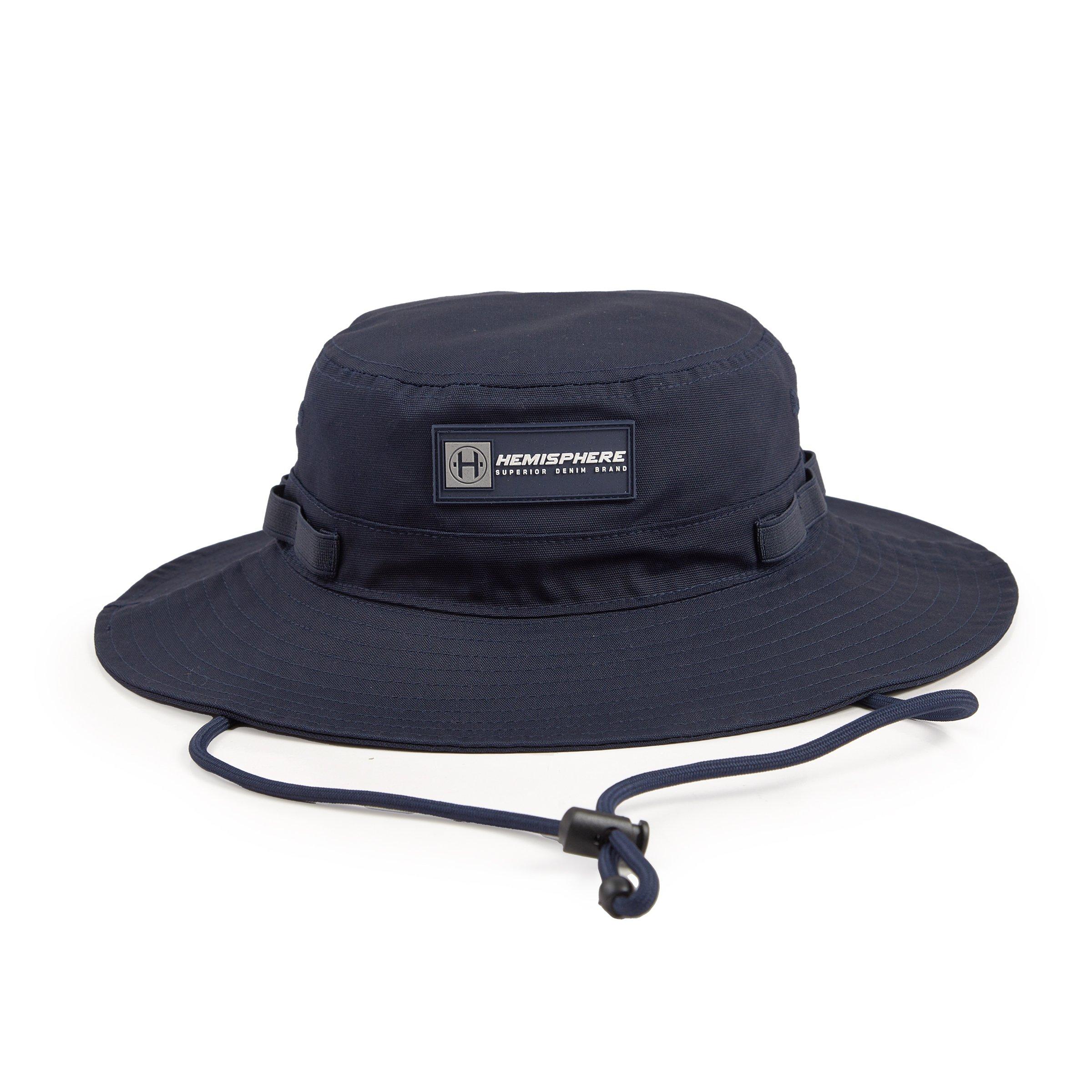 Navy Wide Brim Bucket Hat (3159454) | Hemisphere