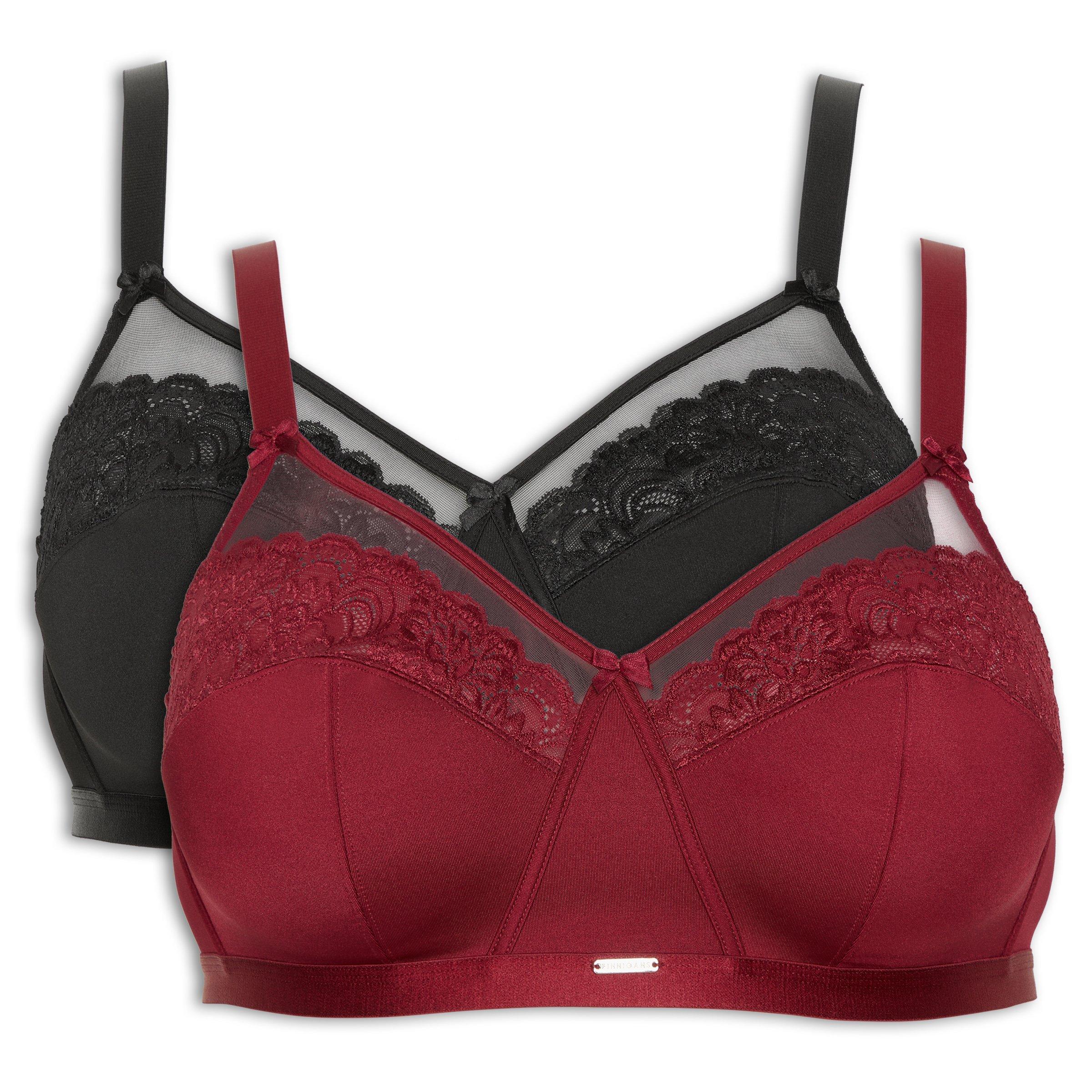 2-pack Non Wire Bras (3159557) | Finnigans