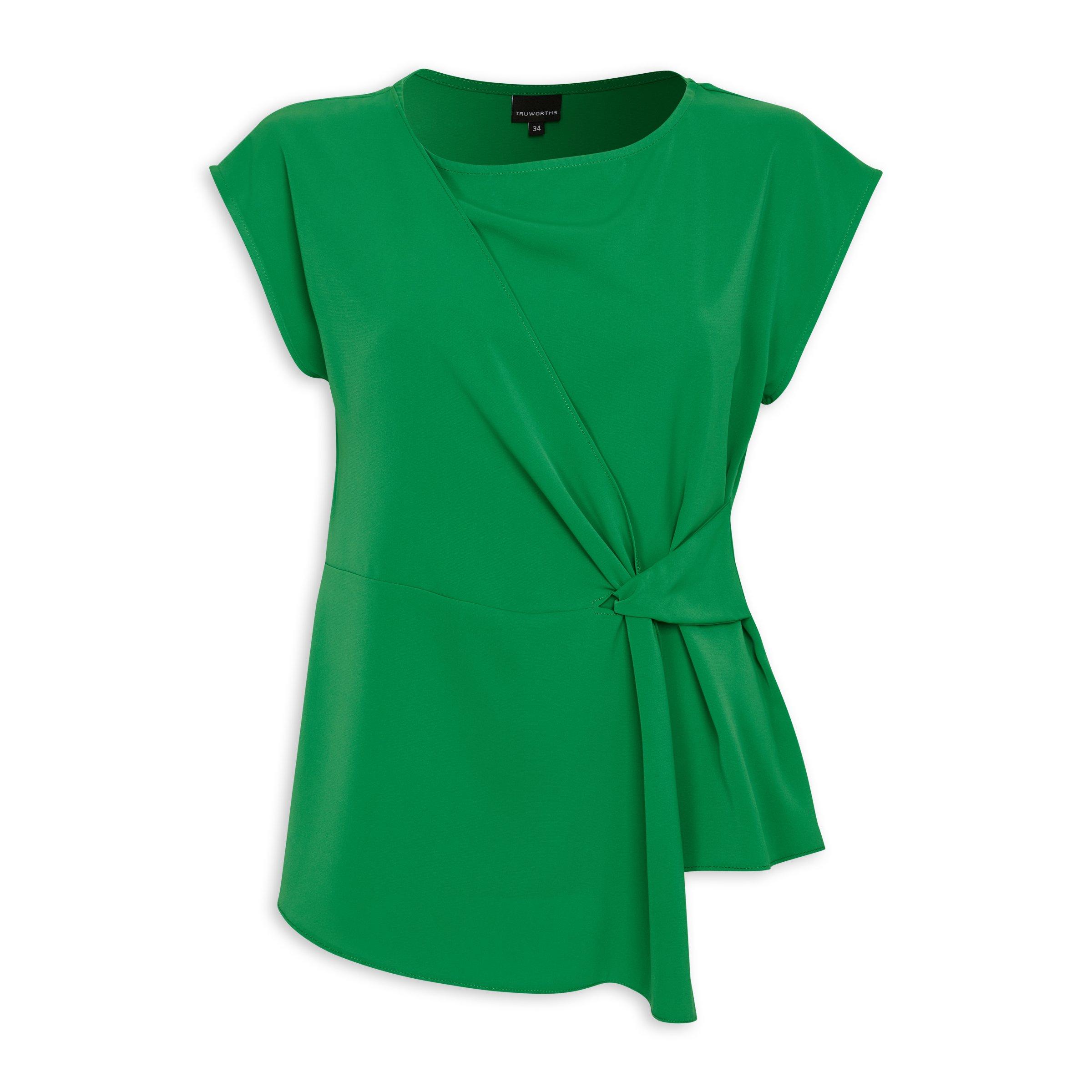 Green Shell Top (3159582) | Truworths