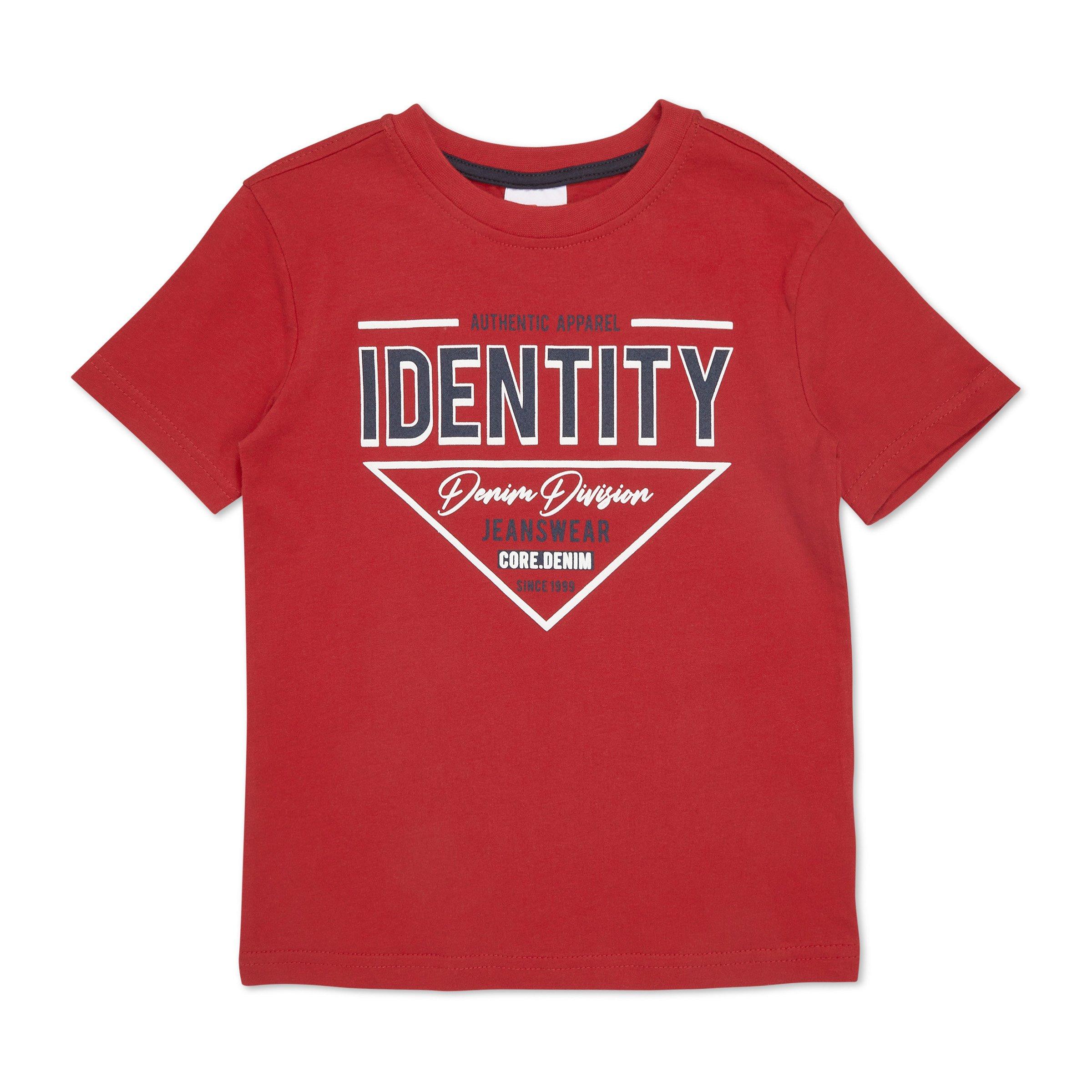 Kid Boys Red T-shirt (3159788) | Identity