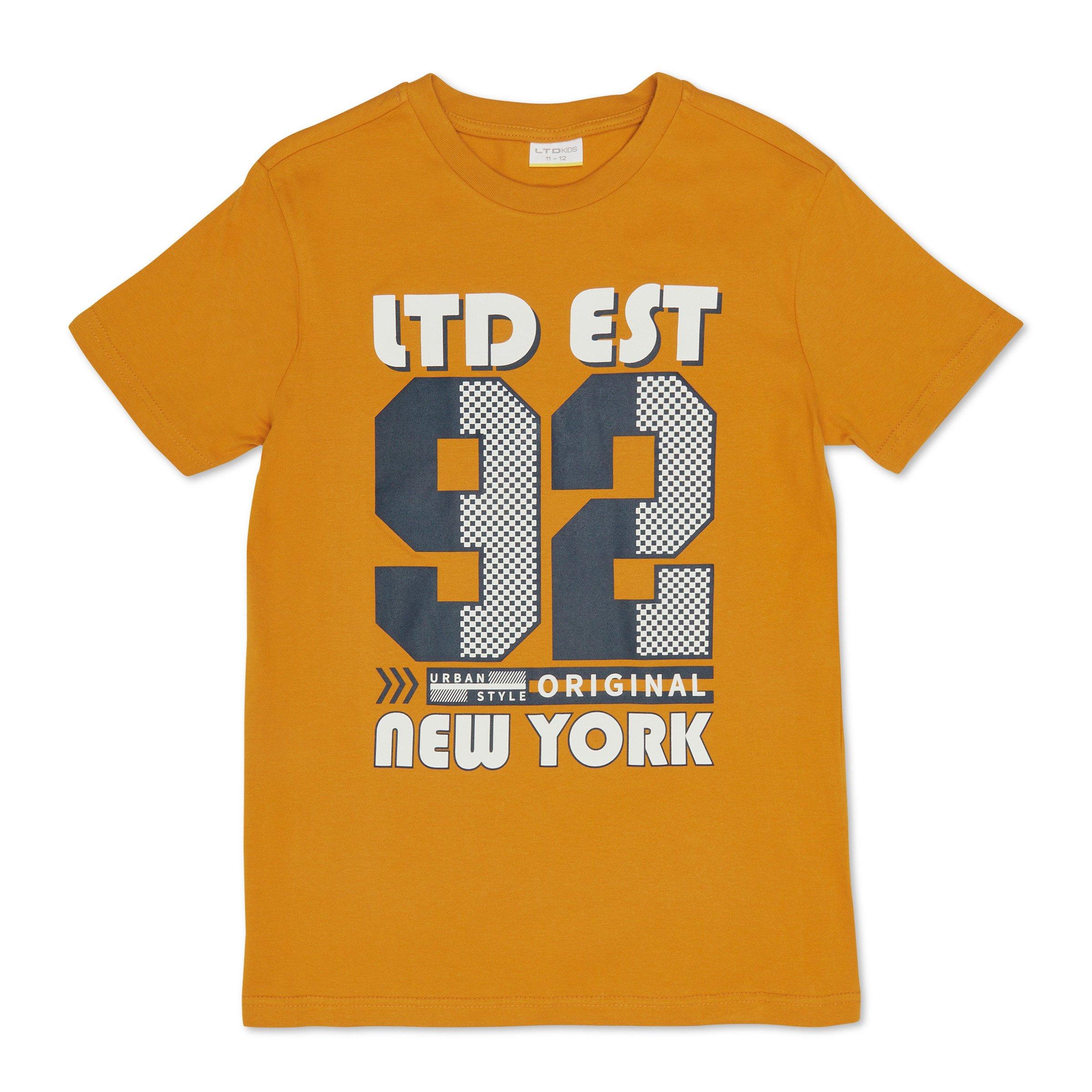 Boys Mustard T-shirt (3160155) | LTD Kids