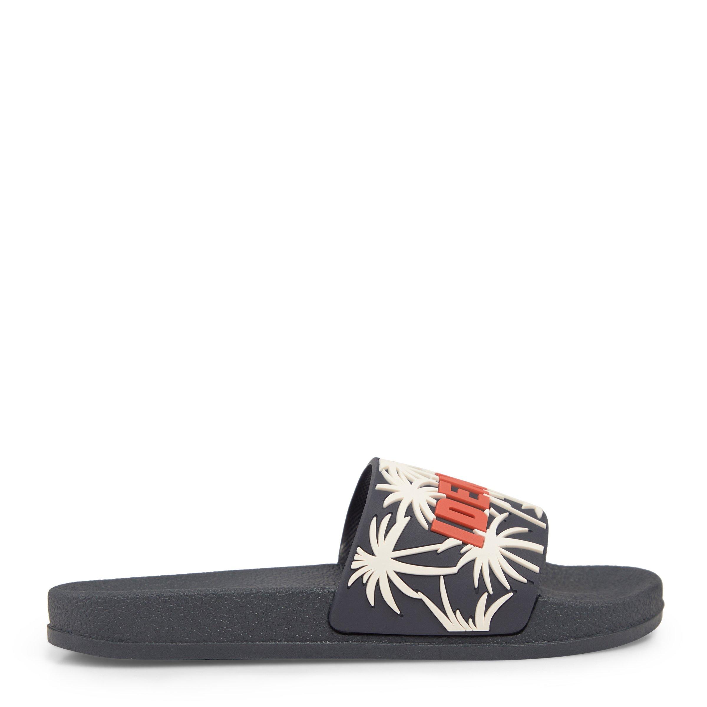 Boys Navy Tropical Pool Slides (3160513) | Identity