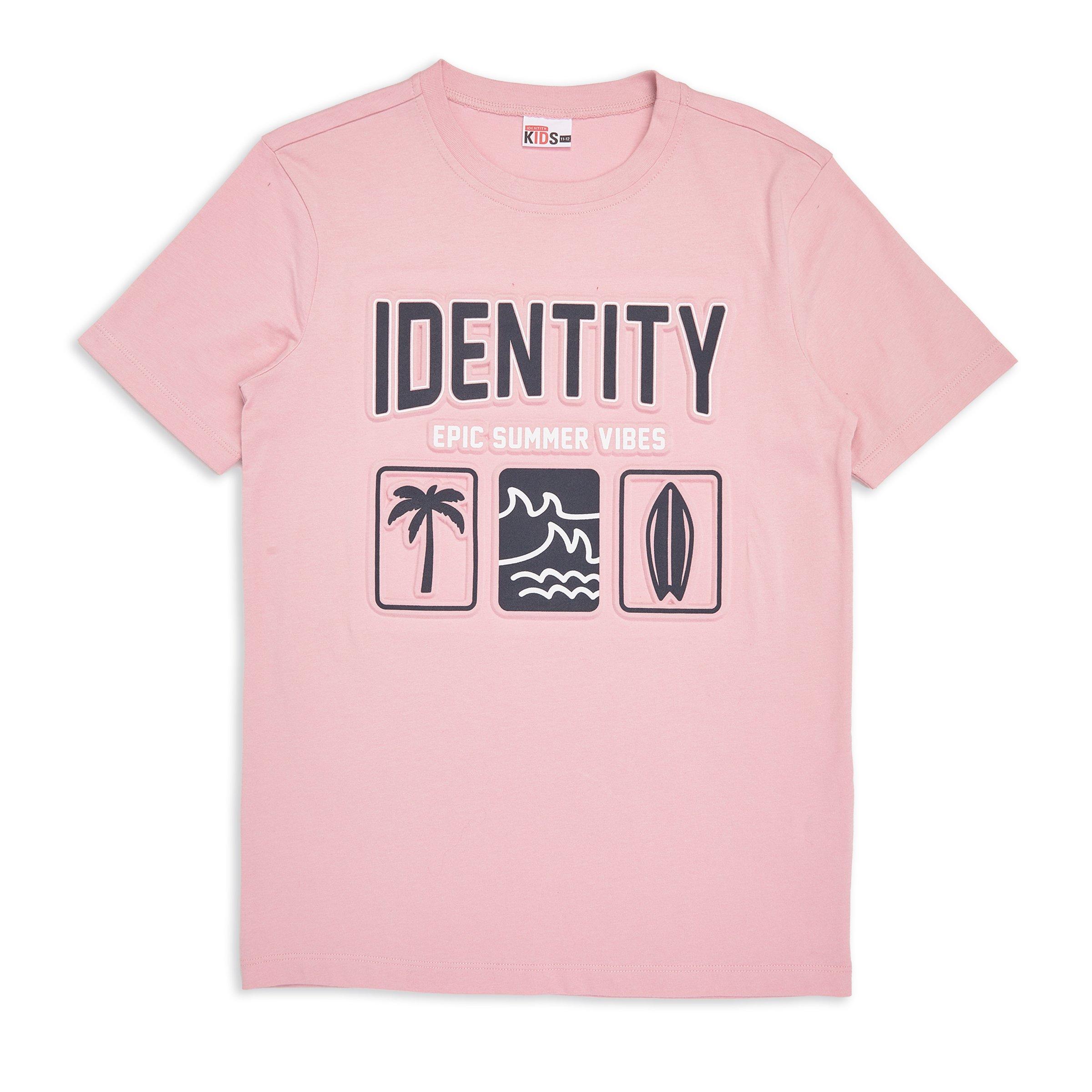 Boys Pink T-shirt (3160526) | Identity