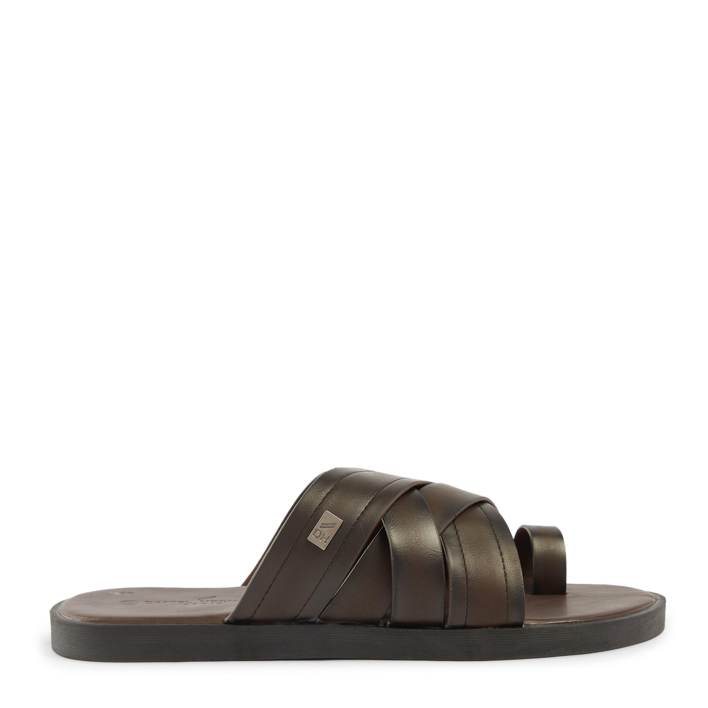 Brown Mule Sandals (3160565) | Daniel Hechter