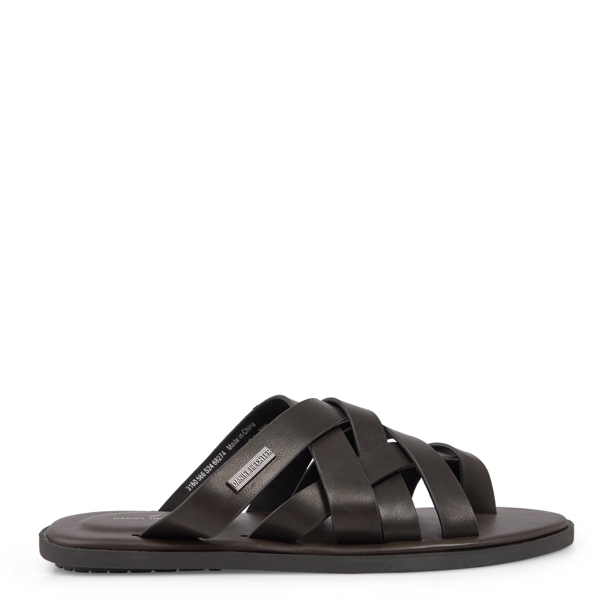Brown Toe Post Sandals (3160566) | Daniel Hechter