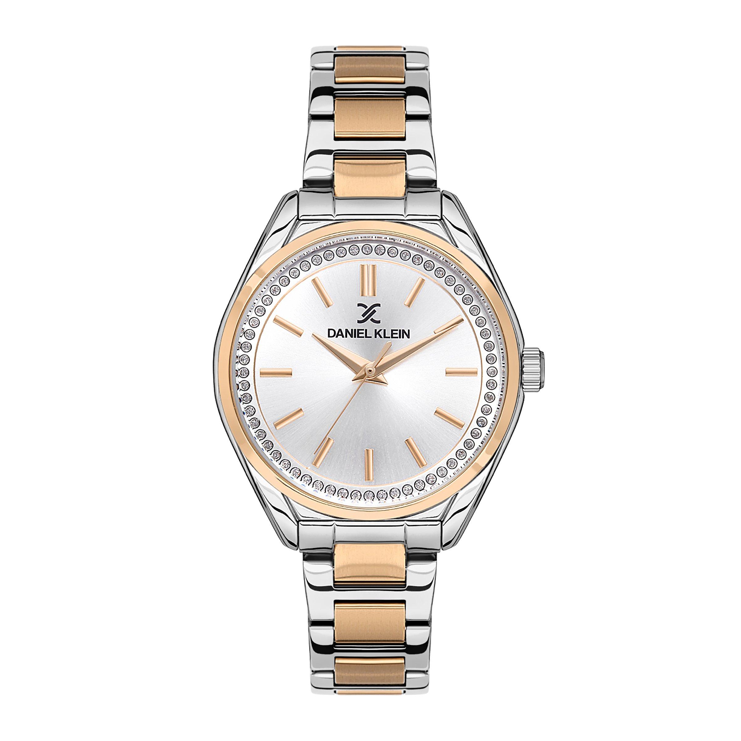 Two Tone Rose Gold & Silver Metal Watch (3160622) | Daniel Klein